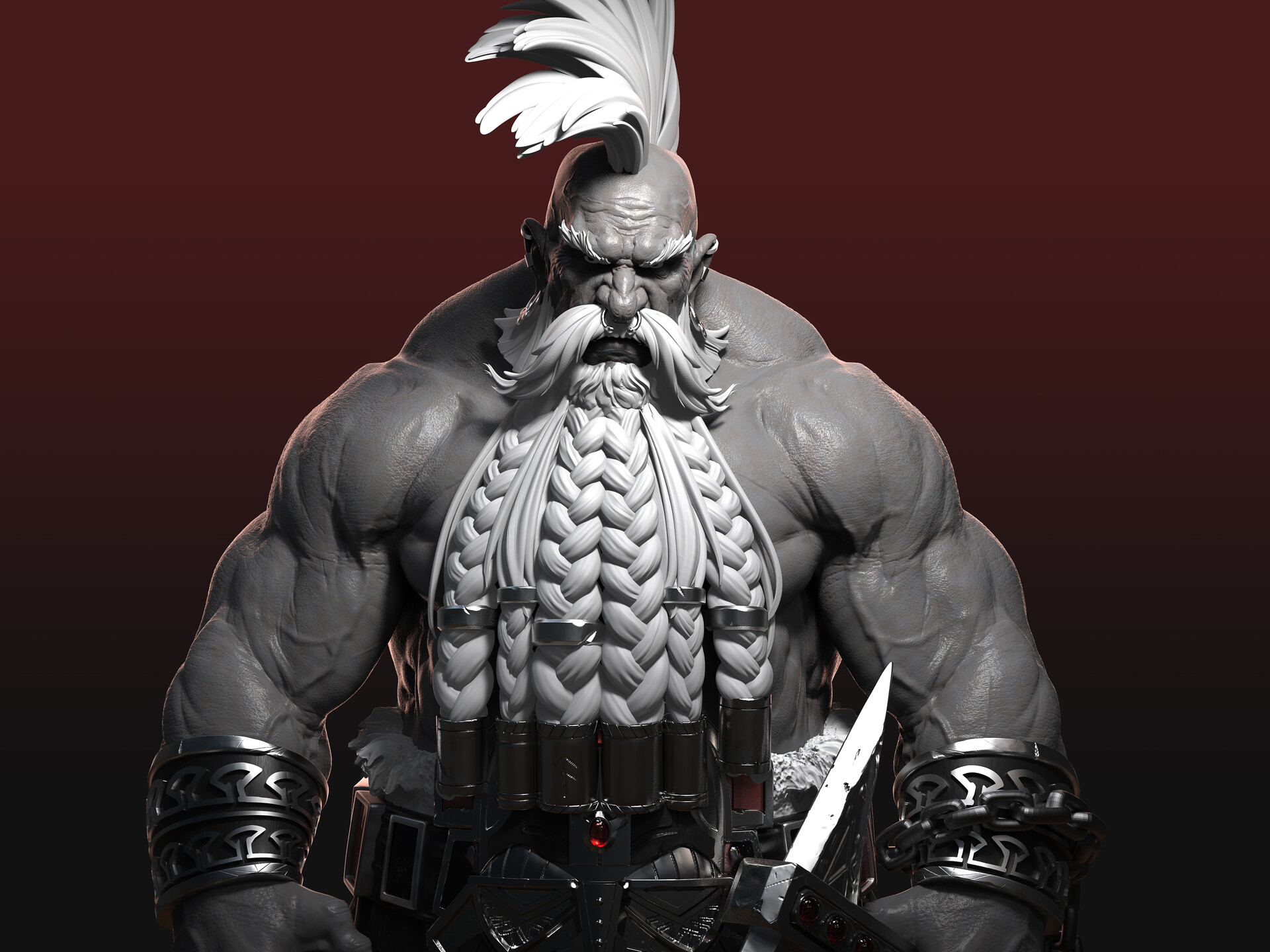 ArtStation - DwarfWarrior