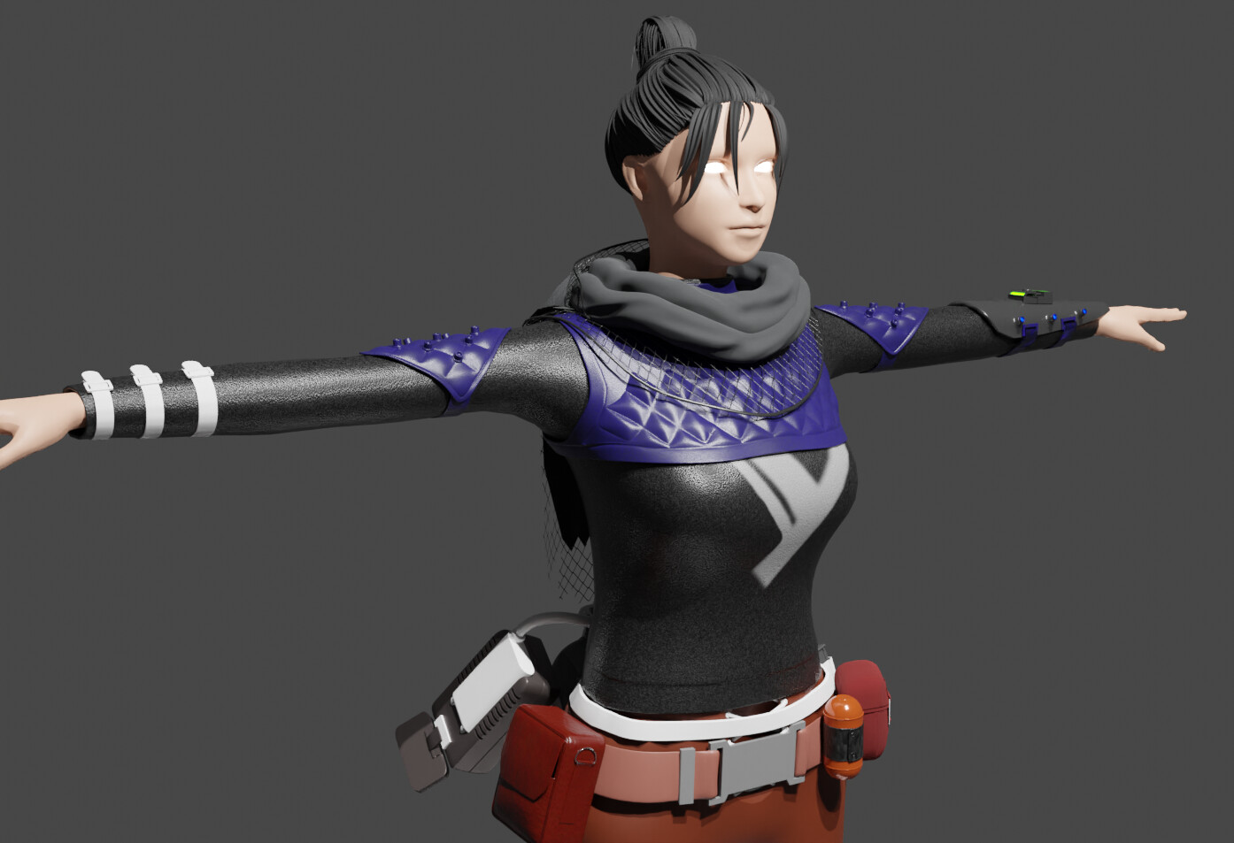 ArtStation - Wraith Character Model (Game Model)