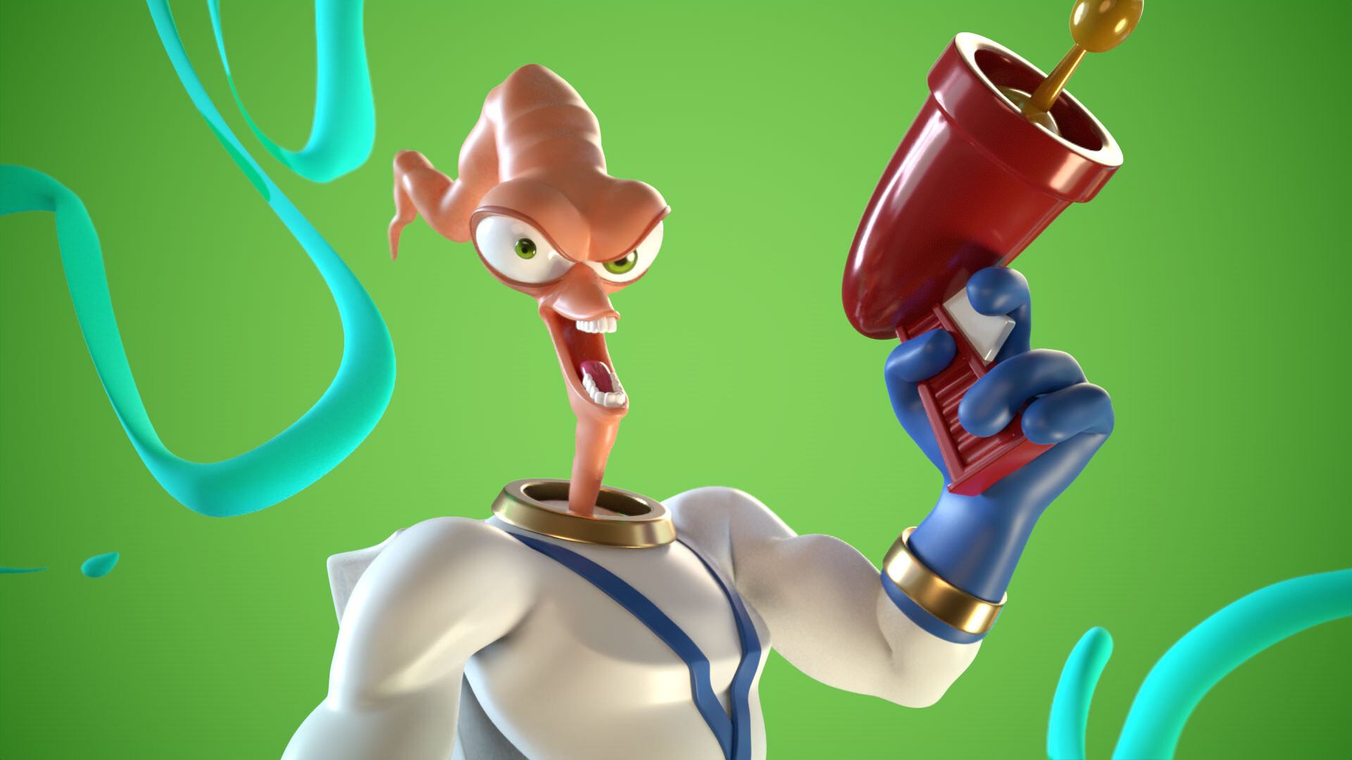 ArtStation - Earthworm Jim