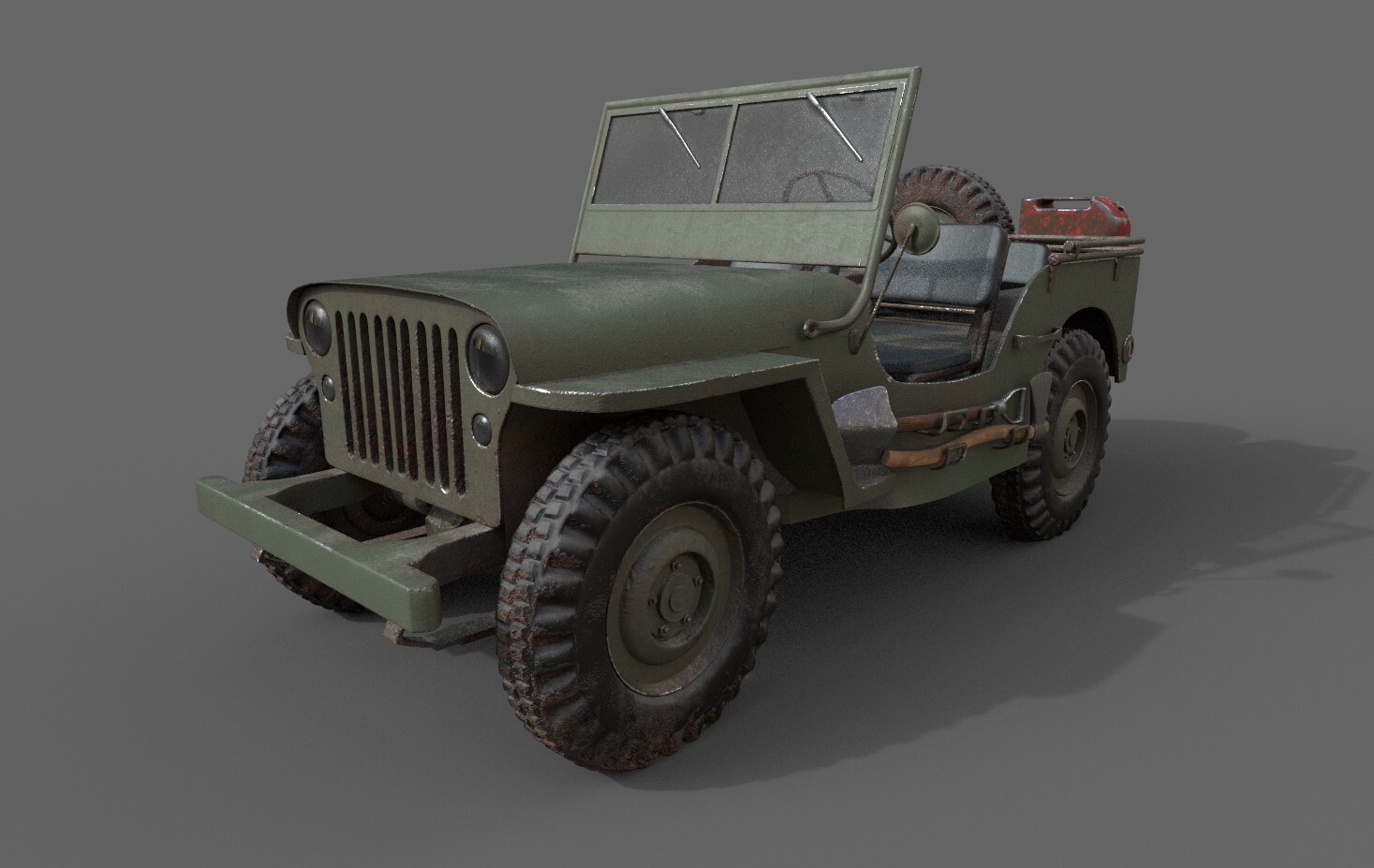 ArtStation - Willys Jeep