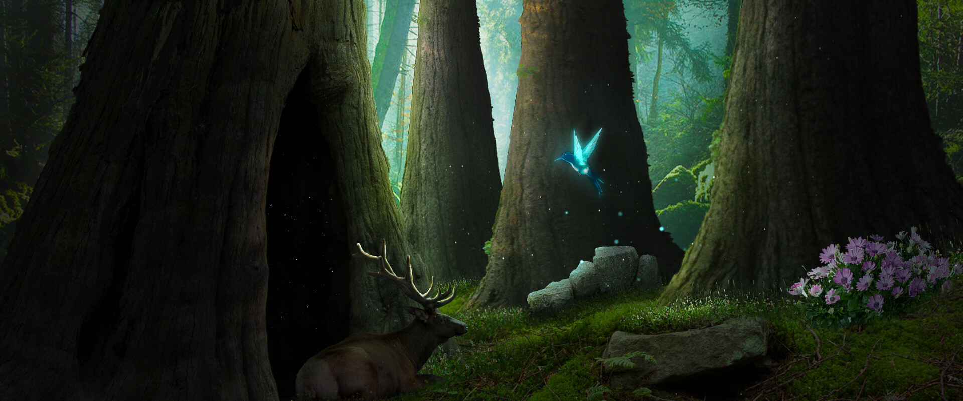 ArtStation - Fantasy Forest Manipulation
