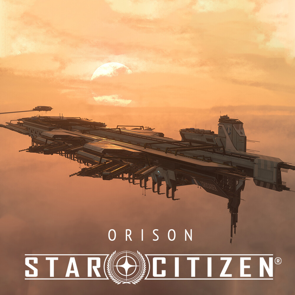 ArtStation - Star Citizen: Orison - Shipyard Platforms Lookdev