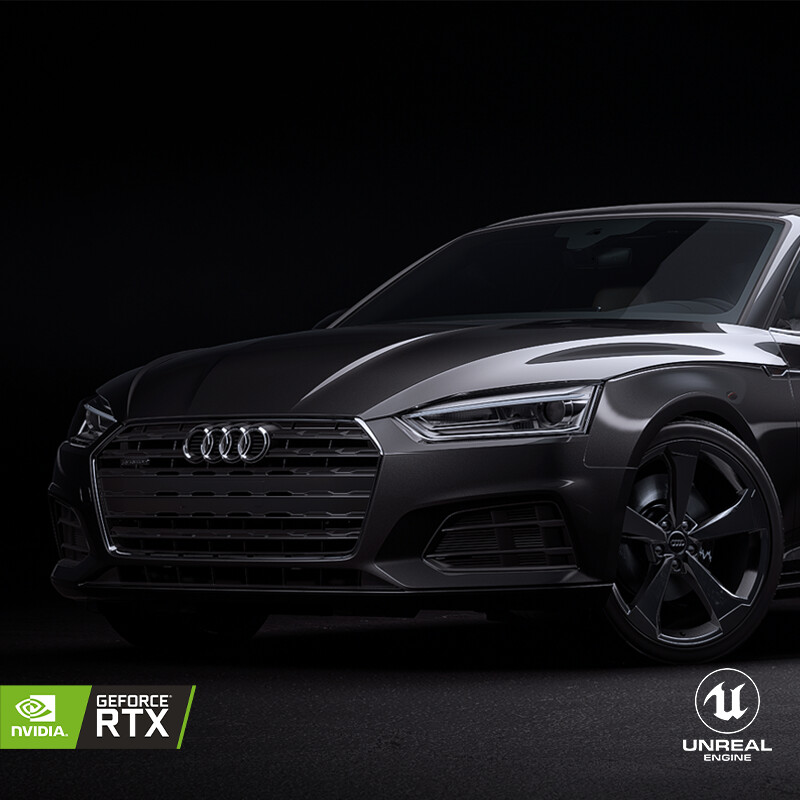 ArtStation - Audi A5 - Studio Lighting