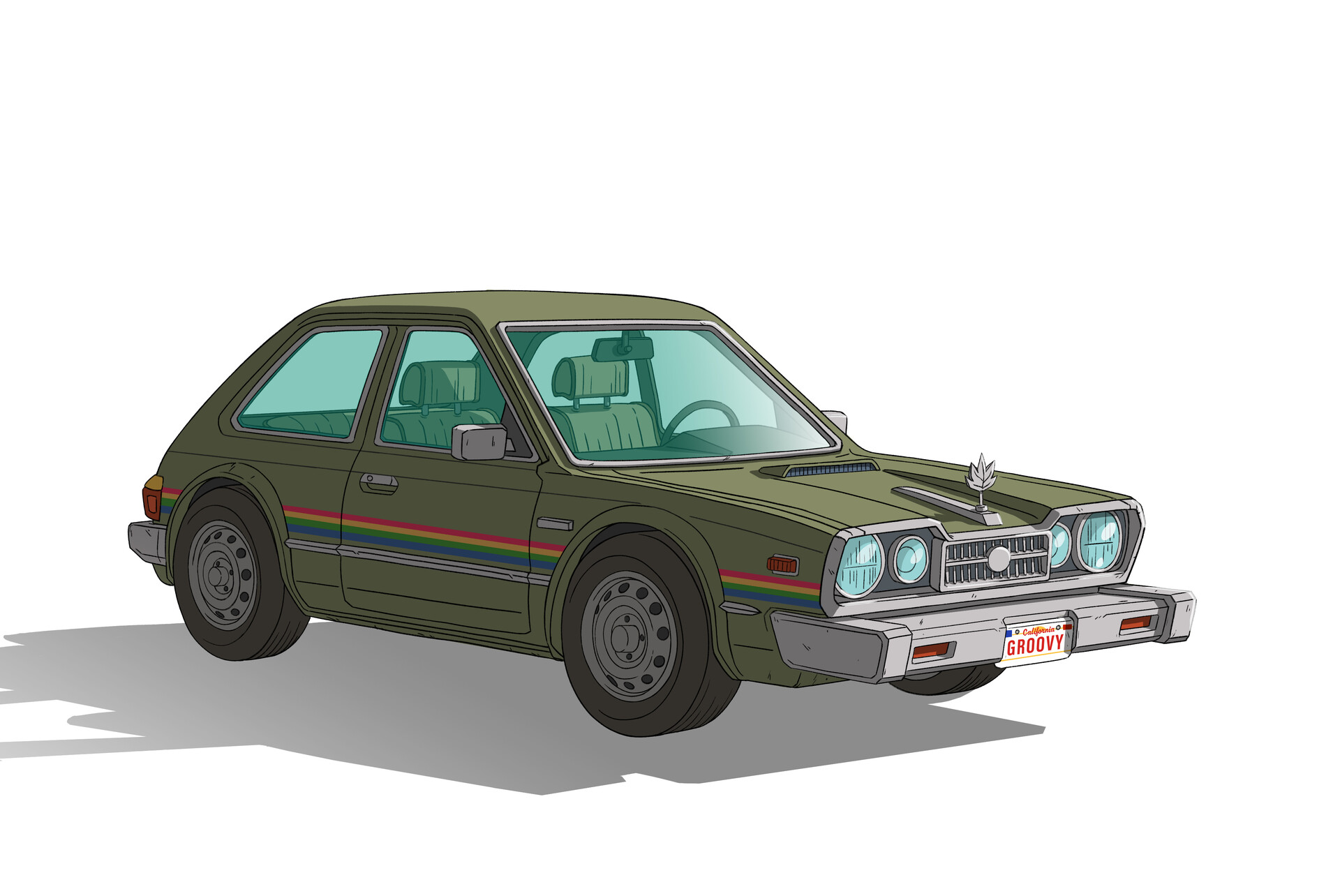 ArtStation - 70s Hatchback