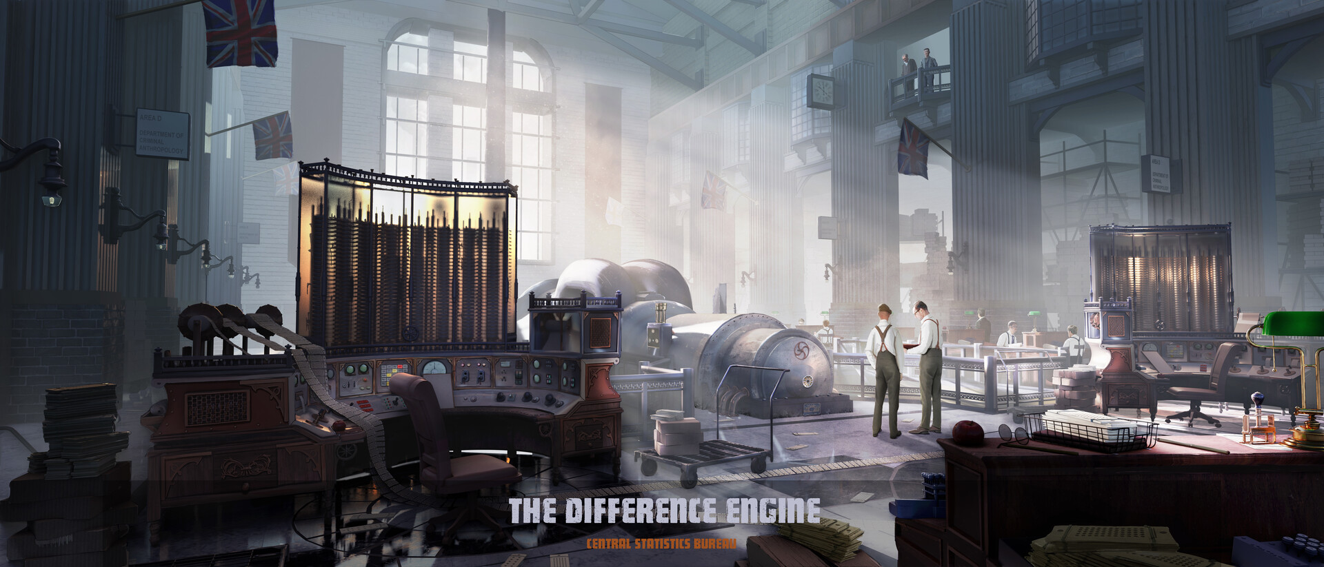 ArtStation - The Difference Engine - Central Statistics Bureau