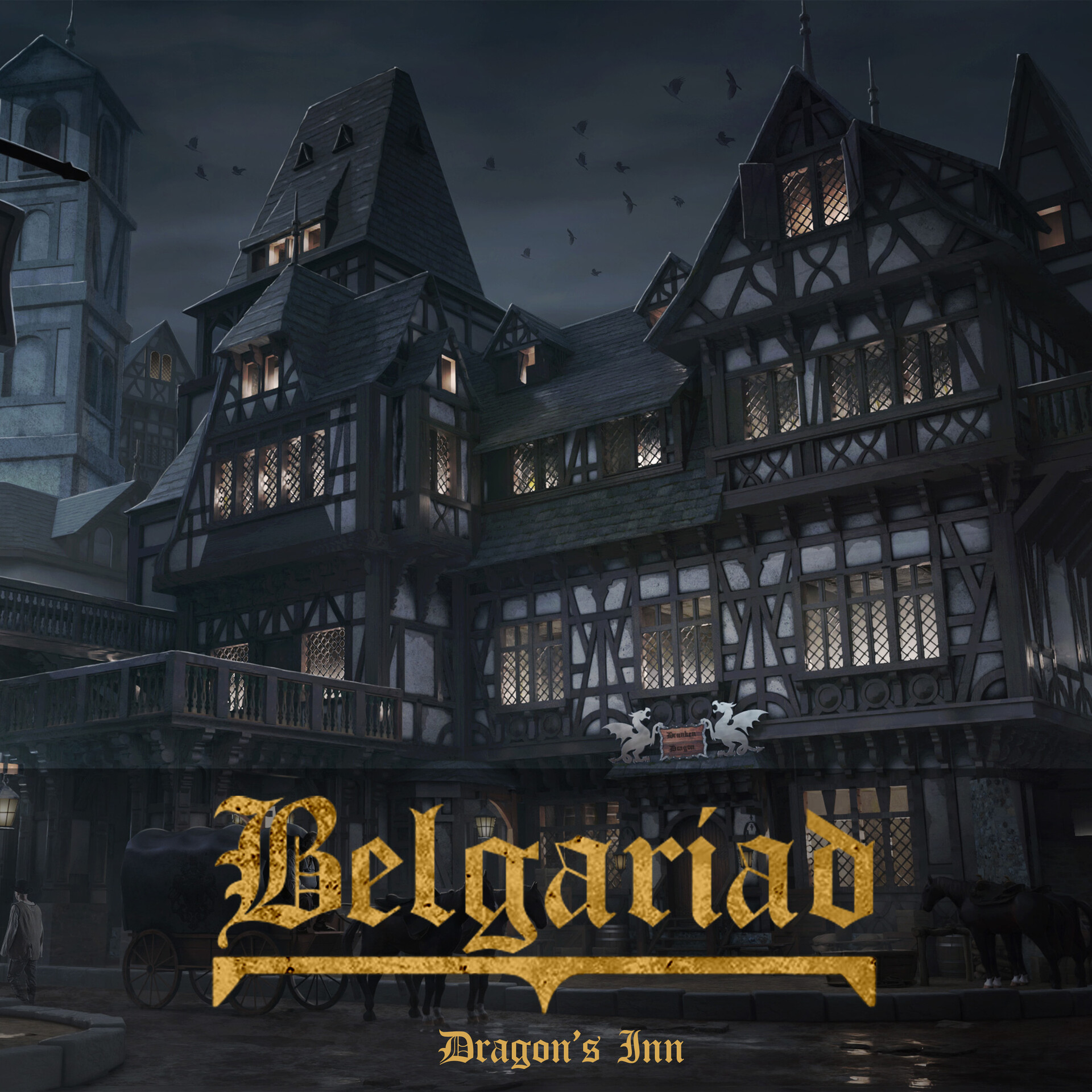 ArtStation - The Dragon's Inn