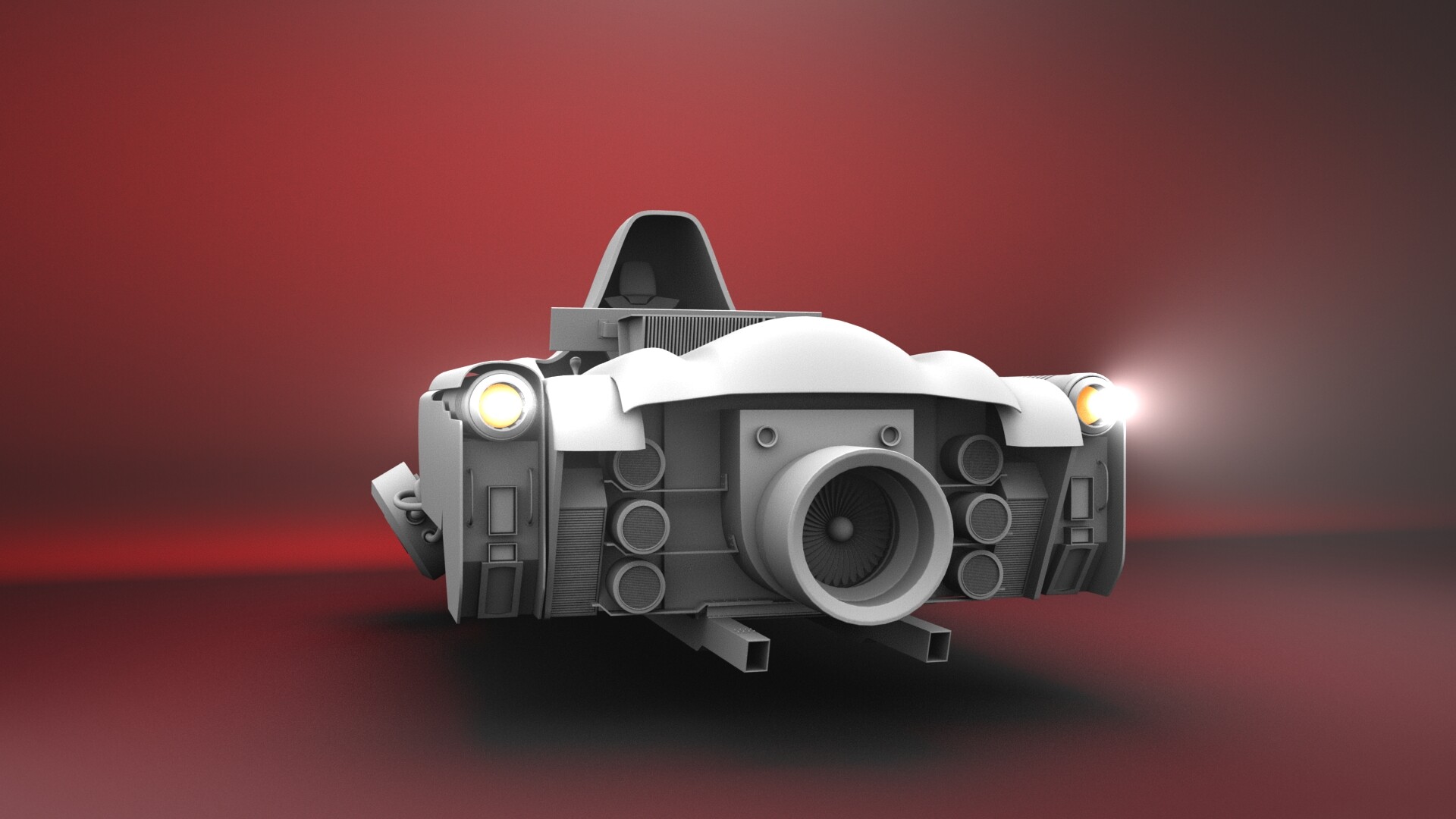 ArtStation - 3D Gaming Car modeling and lighting