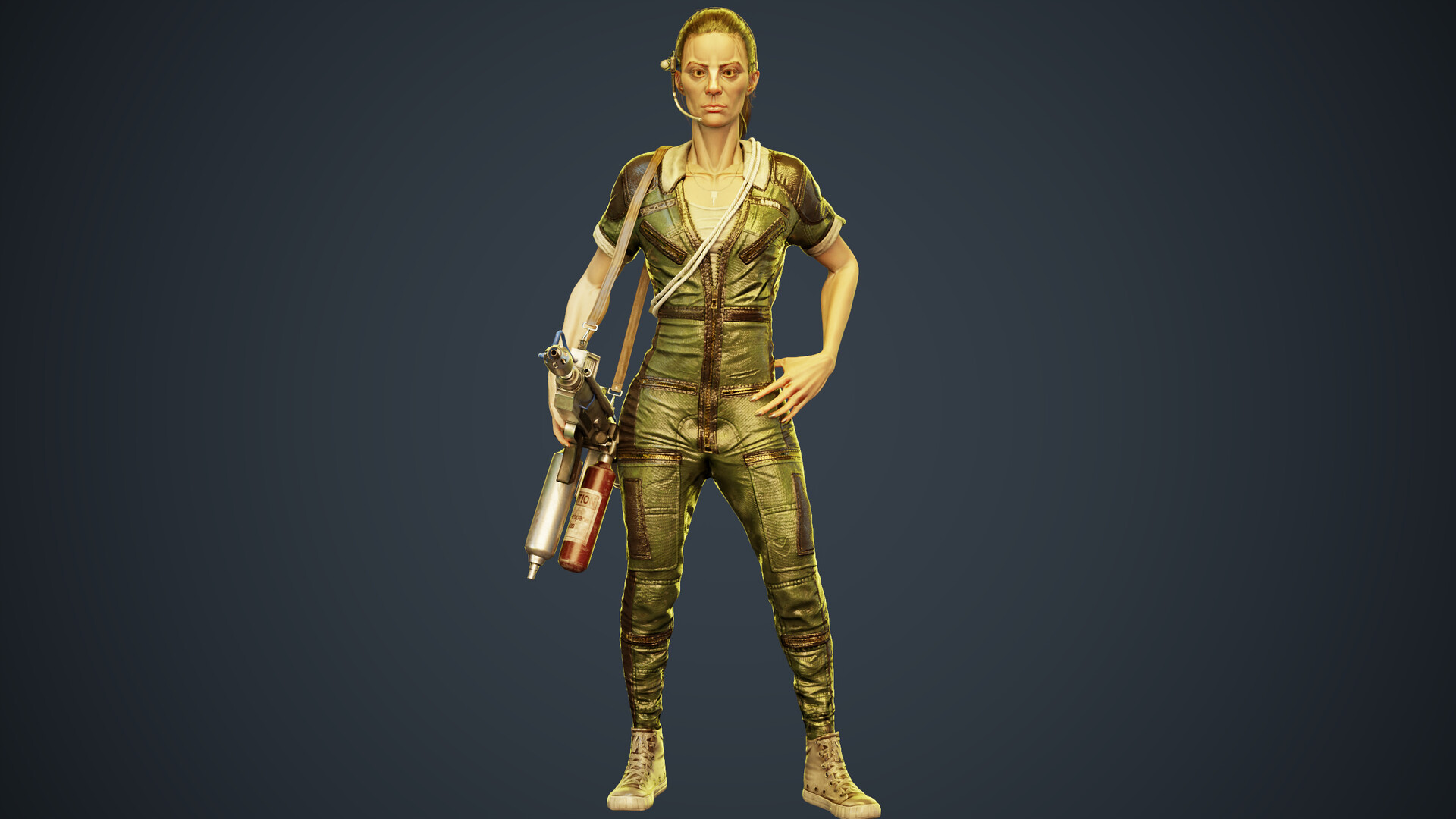 ArtStation - AMANDA RIPLEY ALIEN ISOLATION (FUN ART)