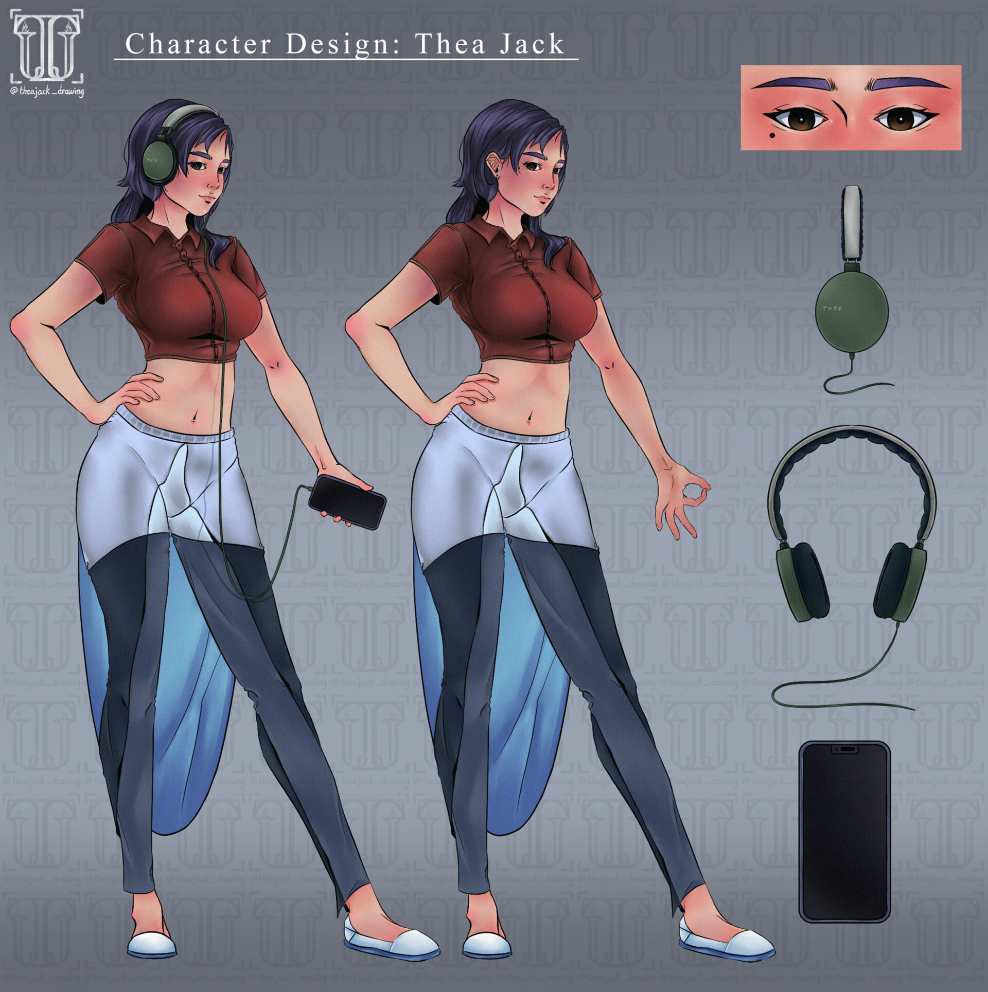 ArtStation - Character Design: Thea Jack