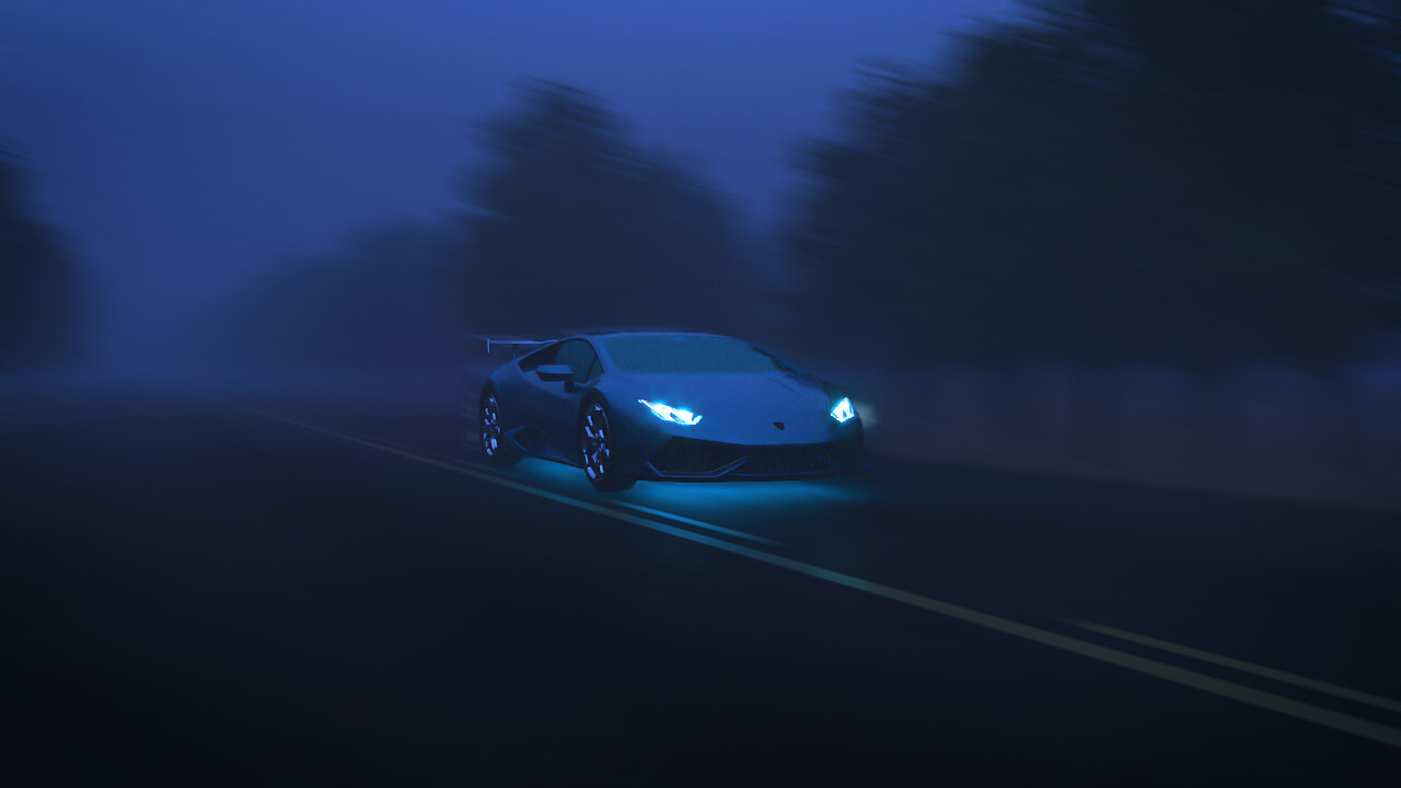 ArtStation - Lamborghini Animation