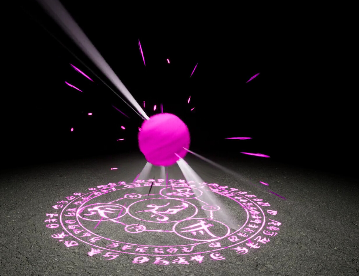 ArtStation - dark explosion vfx