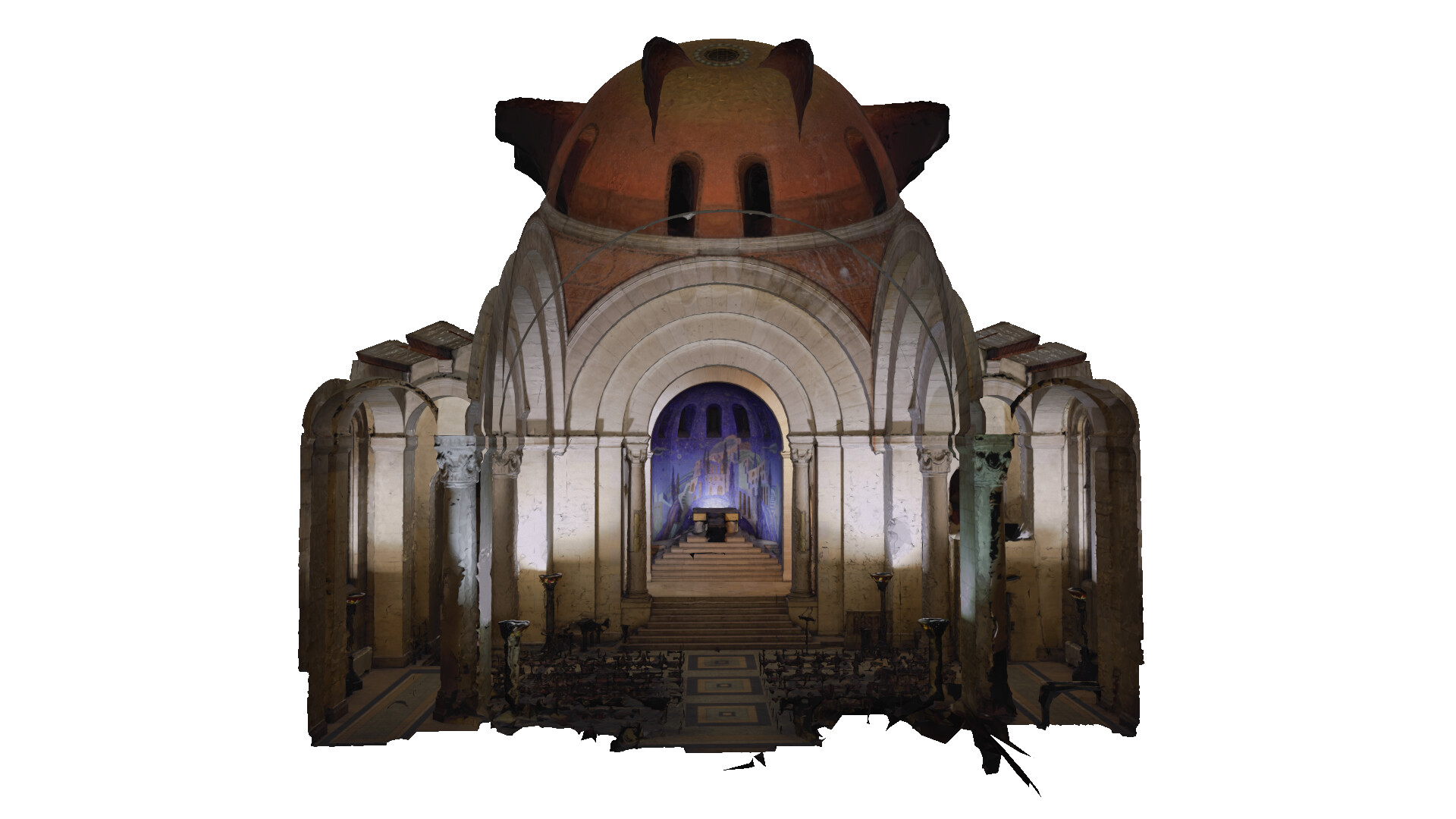 ArtStation - Salle de la coupole Père Lachaise - Paris