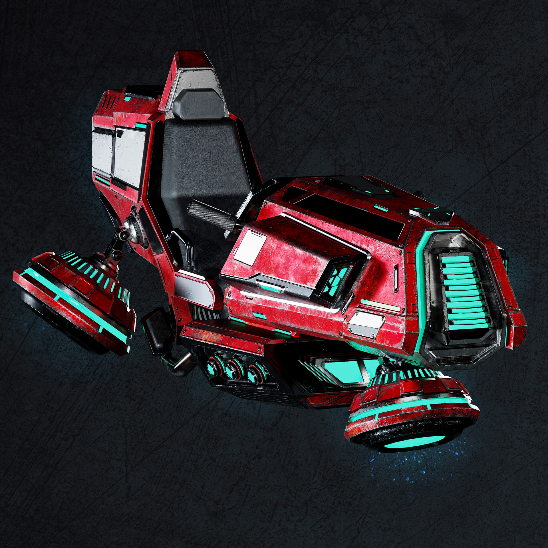 ArtStation - Hover Bike