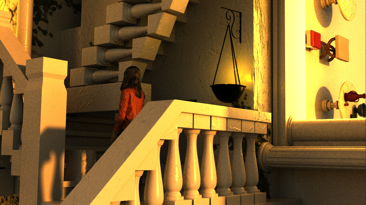 ArtStation - The Painted Paradox Renders