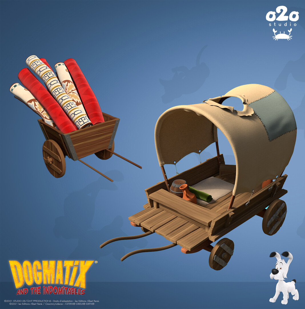 ArtStation - Idefix - Poulerotix cart