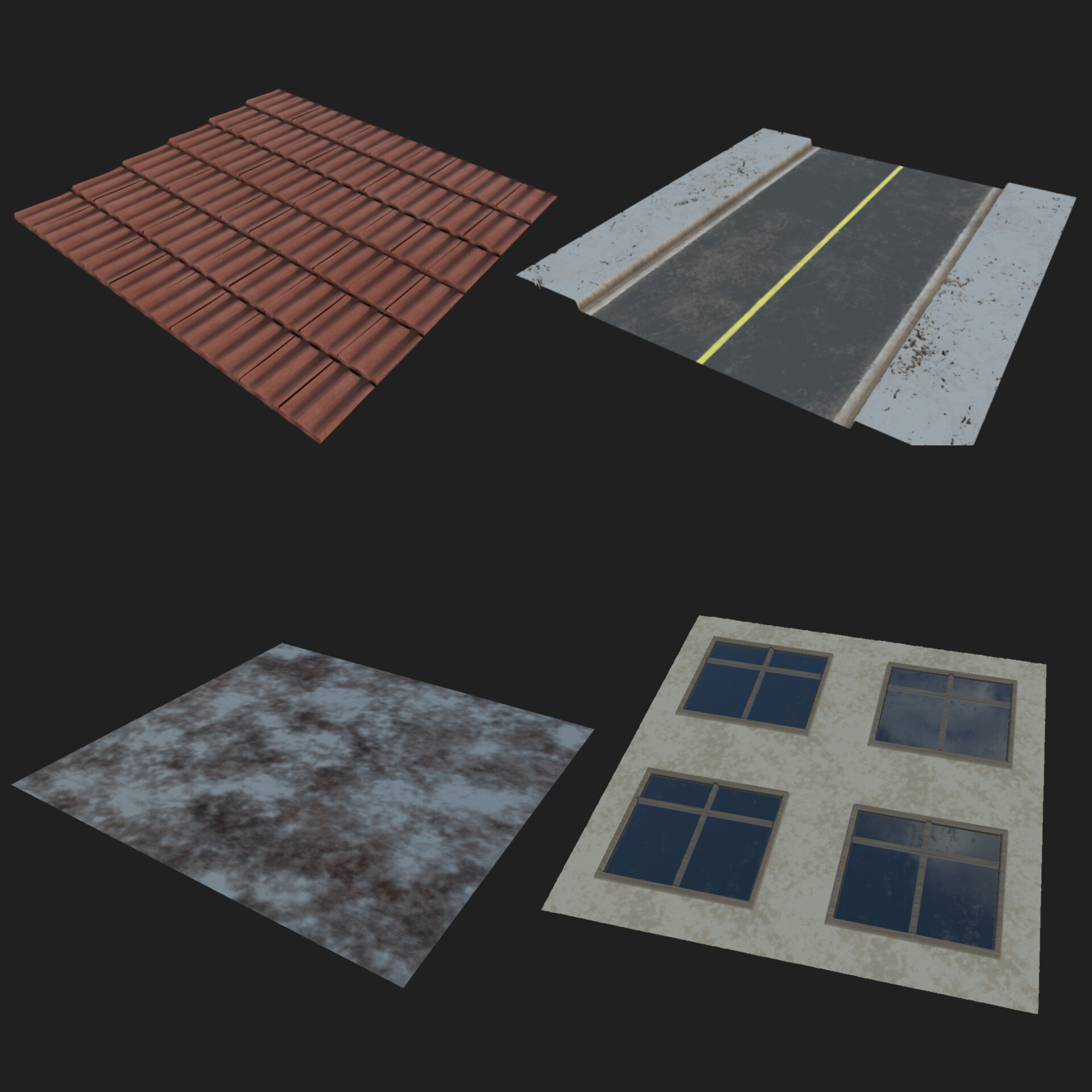 ArtStation - City materials