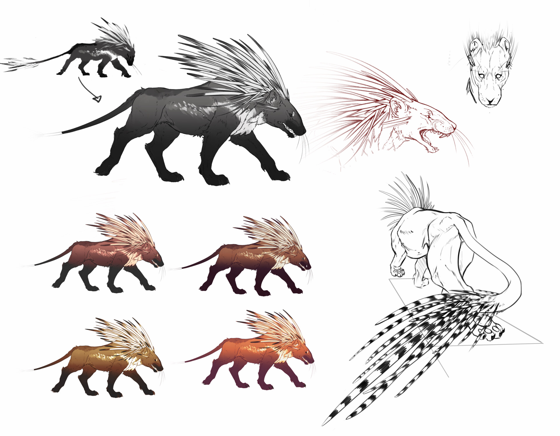 ArtStation - Creature Design Project (WIP)