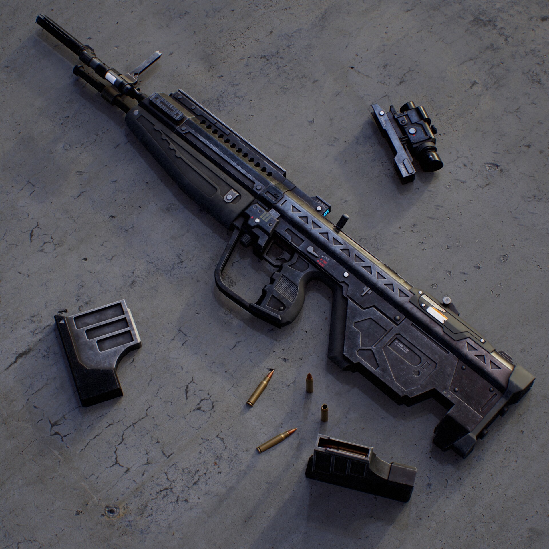 ArtStation - Halo Fanart - DMR Remastered