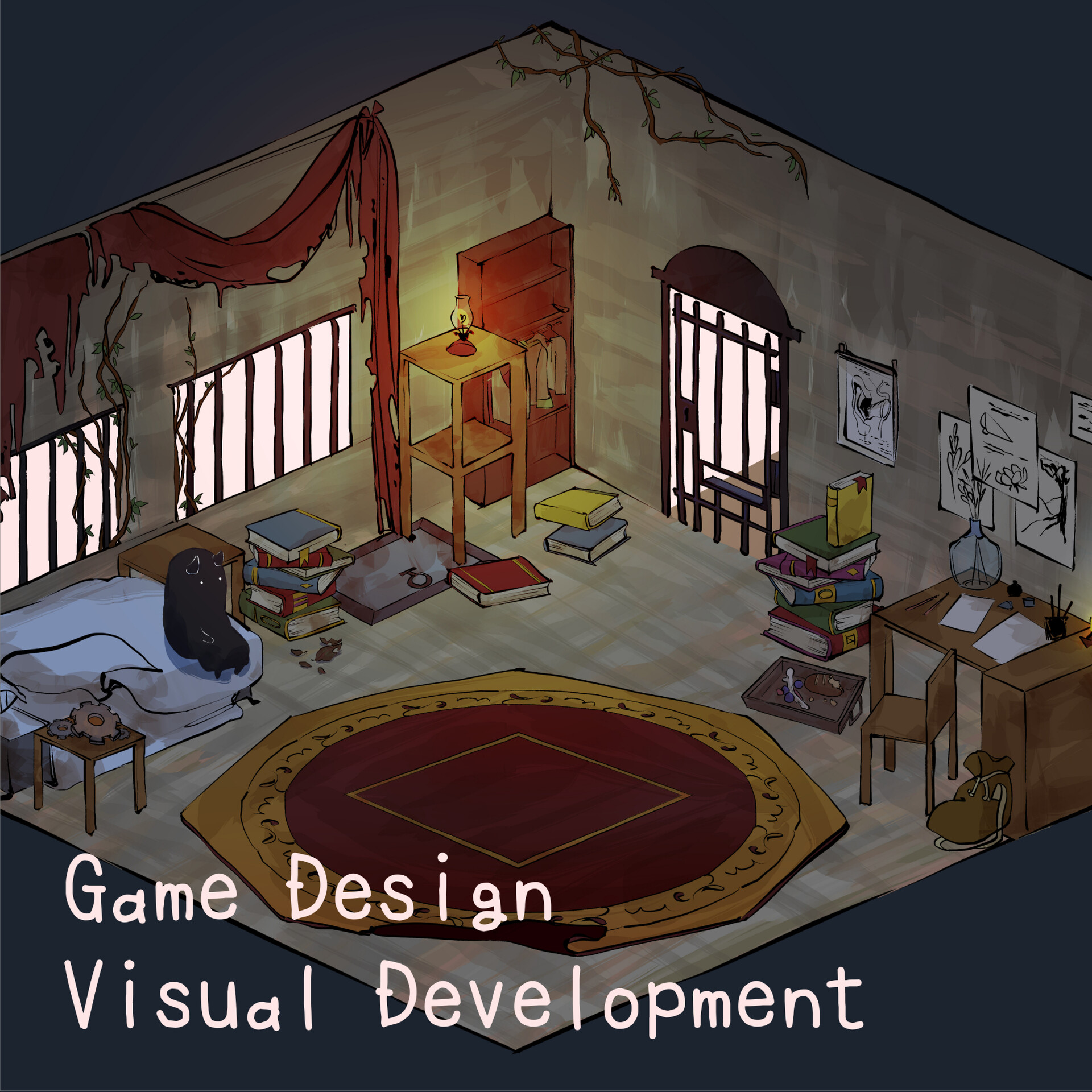 ArtStation - Visual Development [I'm Trapped In This Tower Guarded By A Knight, How Do I Get Out?]