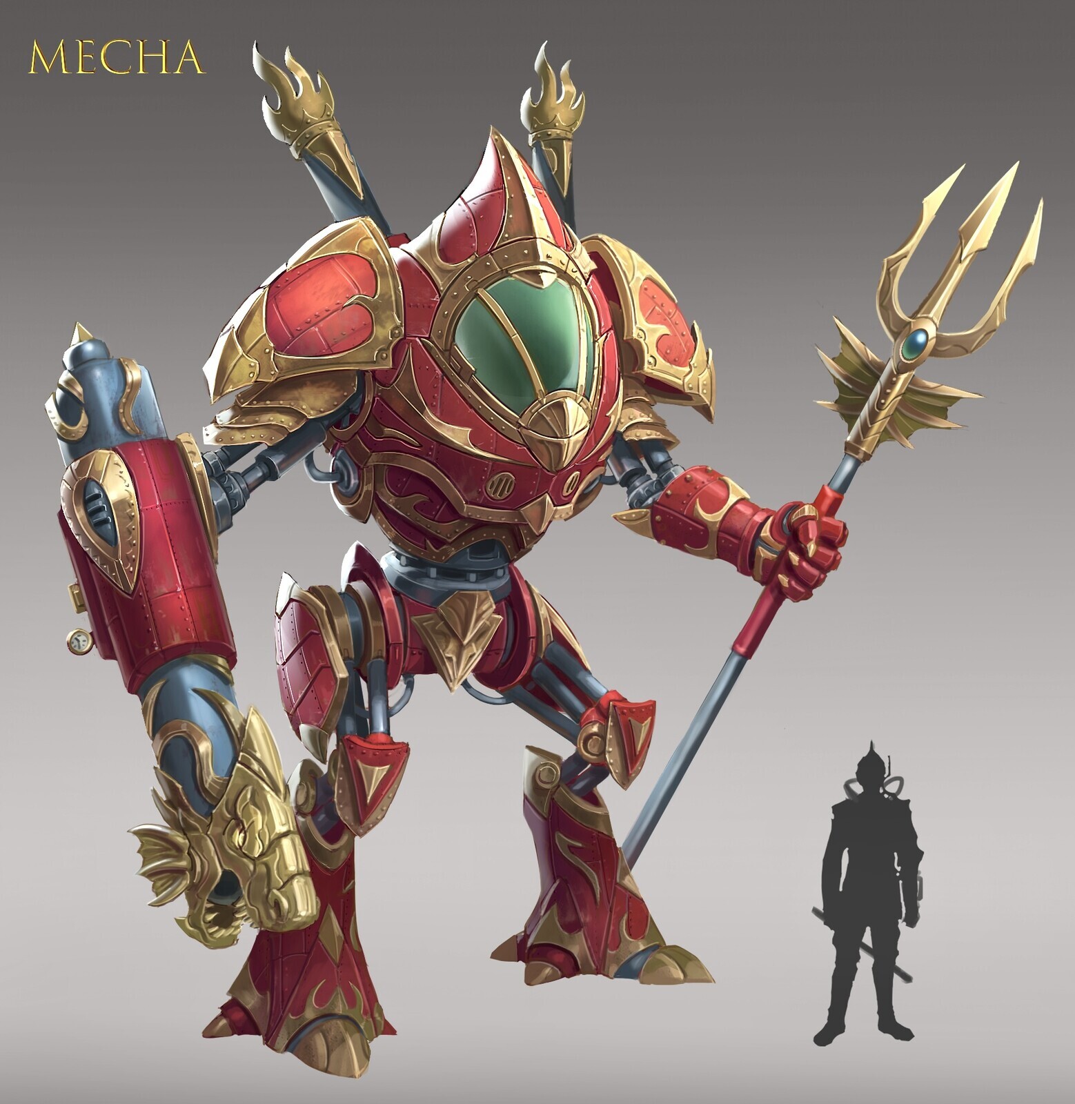 ArtStation - Steampunk Mecha