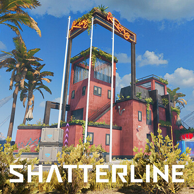 ArtStation - Shatterline - Island map