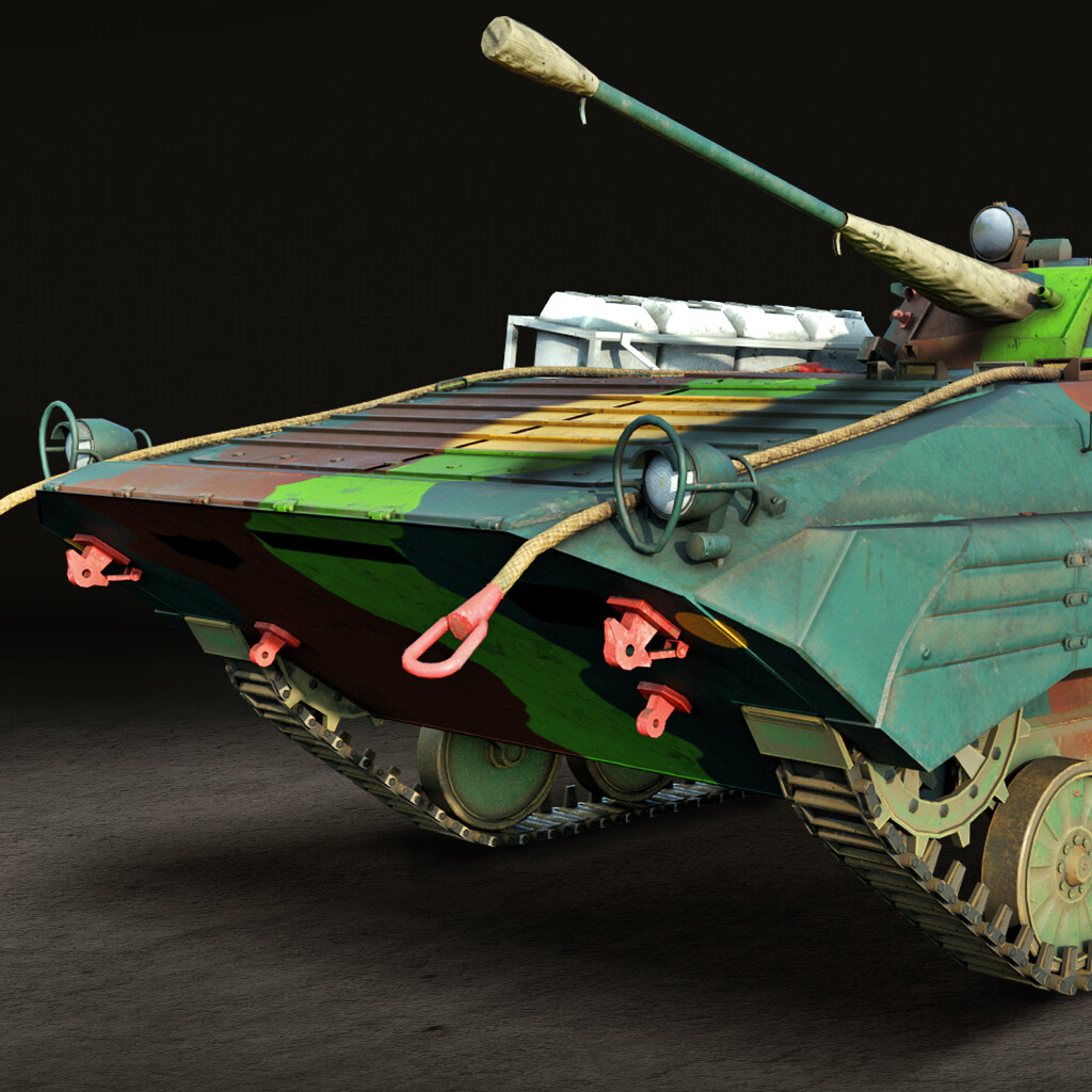 ArtStation - BMP-2 Tank