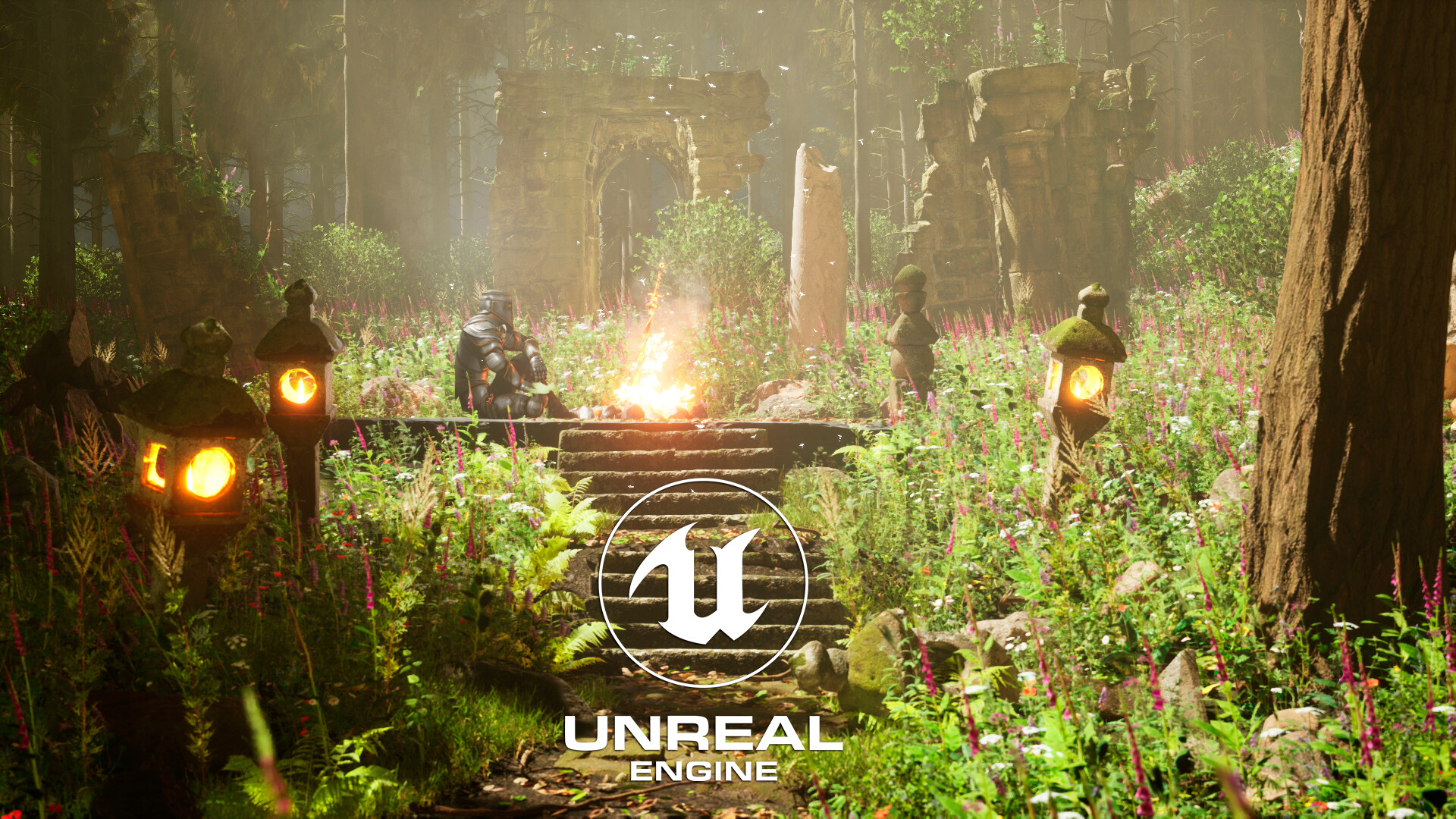 ArtStation - Forest ruins - Unreal Engine 5