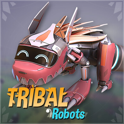 ArtStation - Tribal Robots: Assets and Enemies