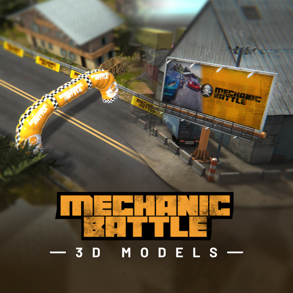 ArtStation - Mechanic Battle 3D Models