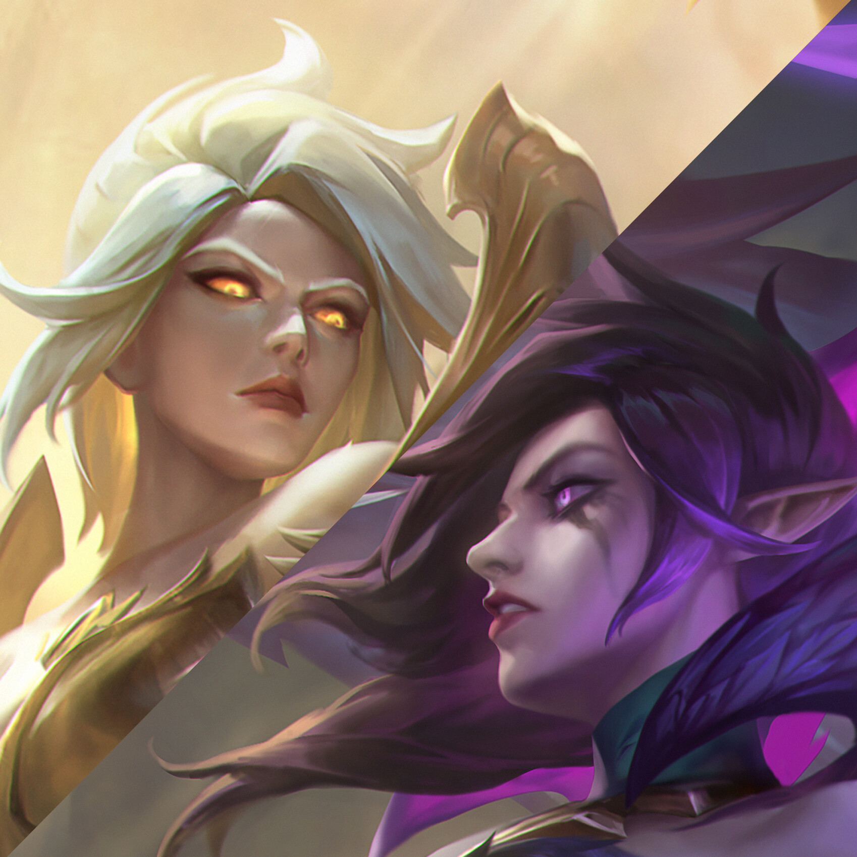 ArtStation - Battle of Light and Shadow