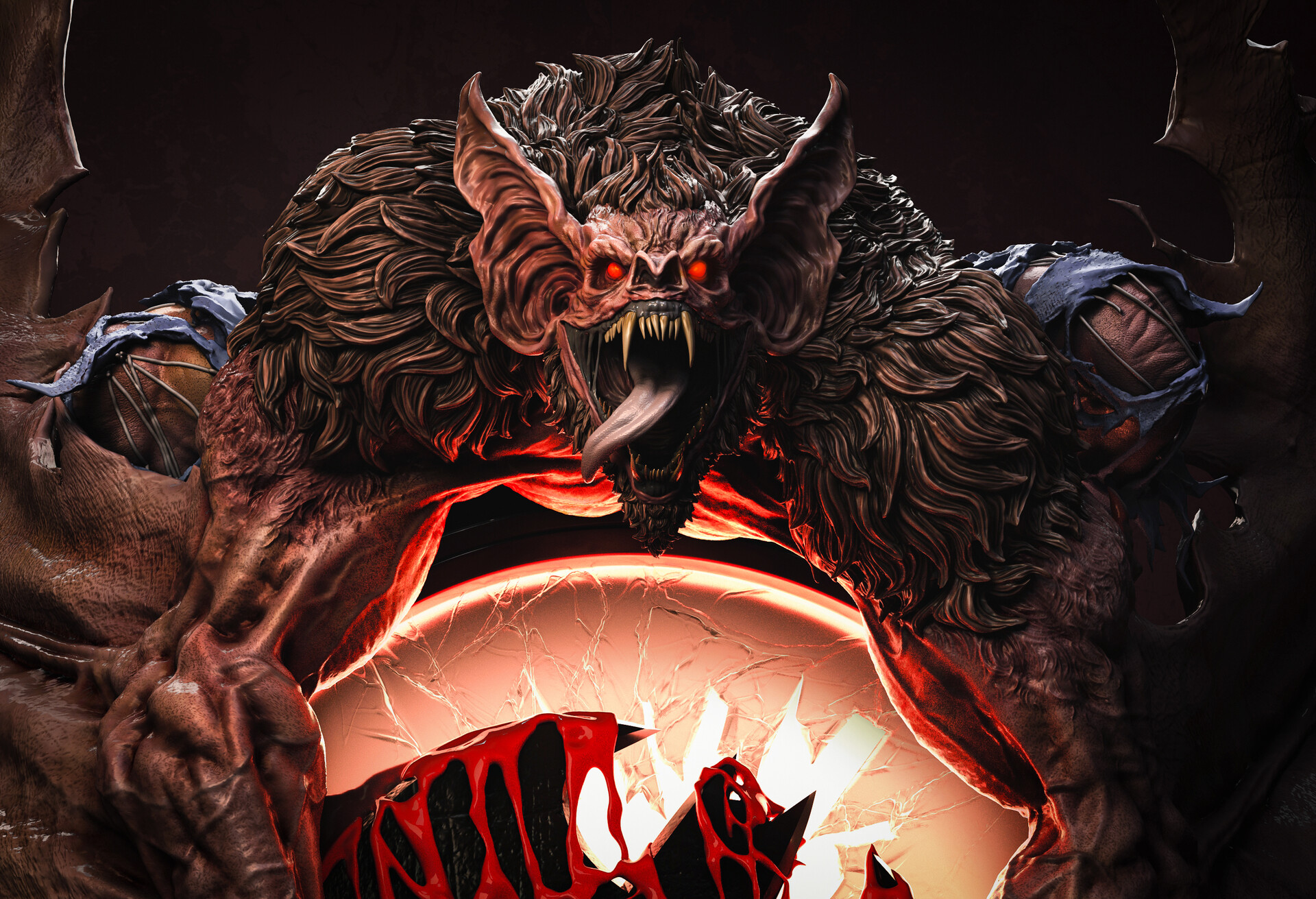 ArtStation - Man-Bat_FanArt