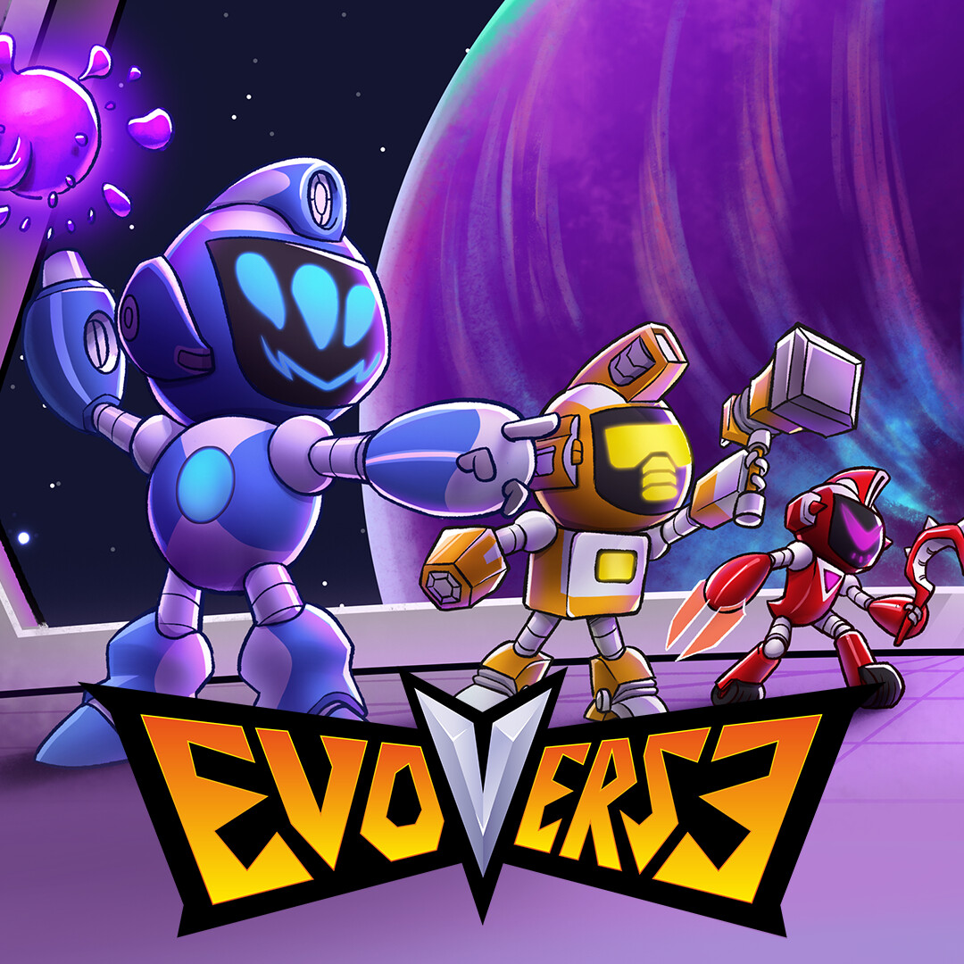 ArtStation - Evoverse - Splash Art - EVOs vs EVOs