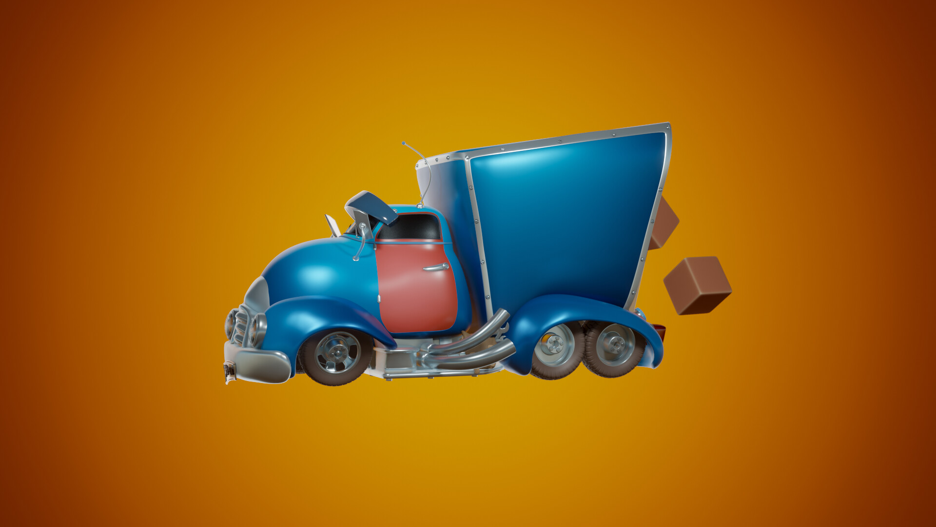 ArtStation - Cartoon car