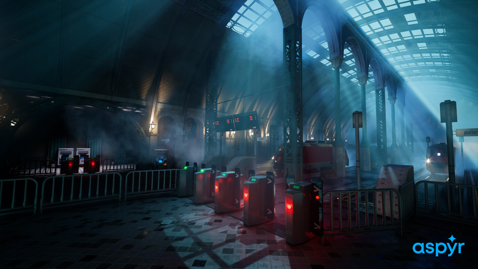 Aaron Beyer - Train Station: Relight