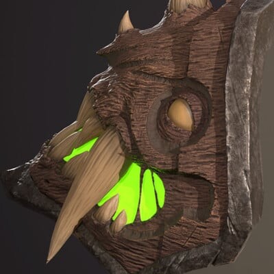 ArtStation - Fan Art - WoW Demon Stalker Shoulders