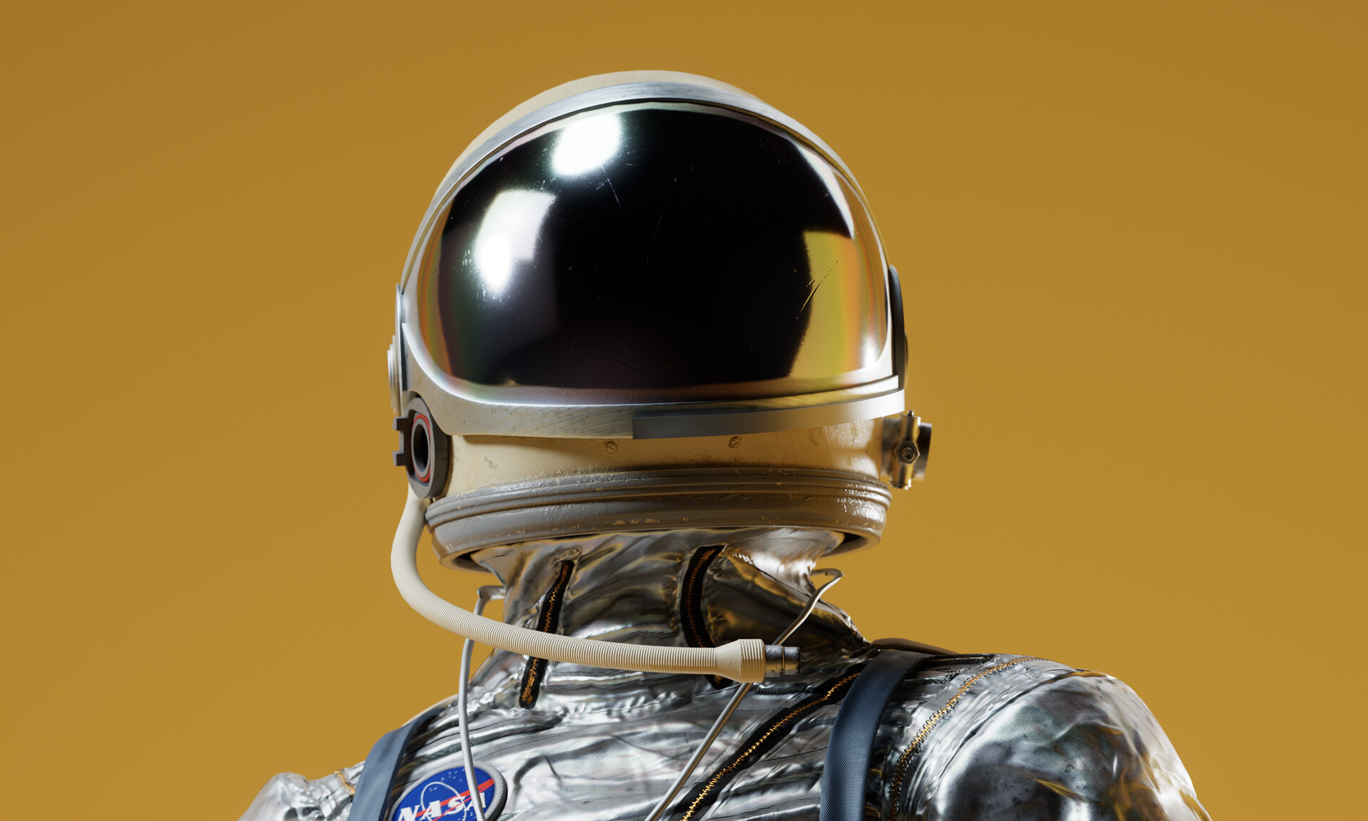 ArtStation - NASA Mercury Spacesuit