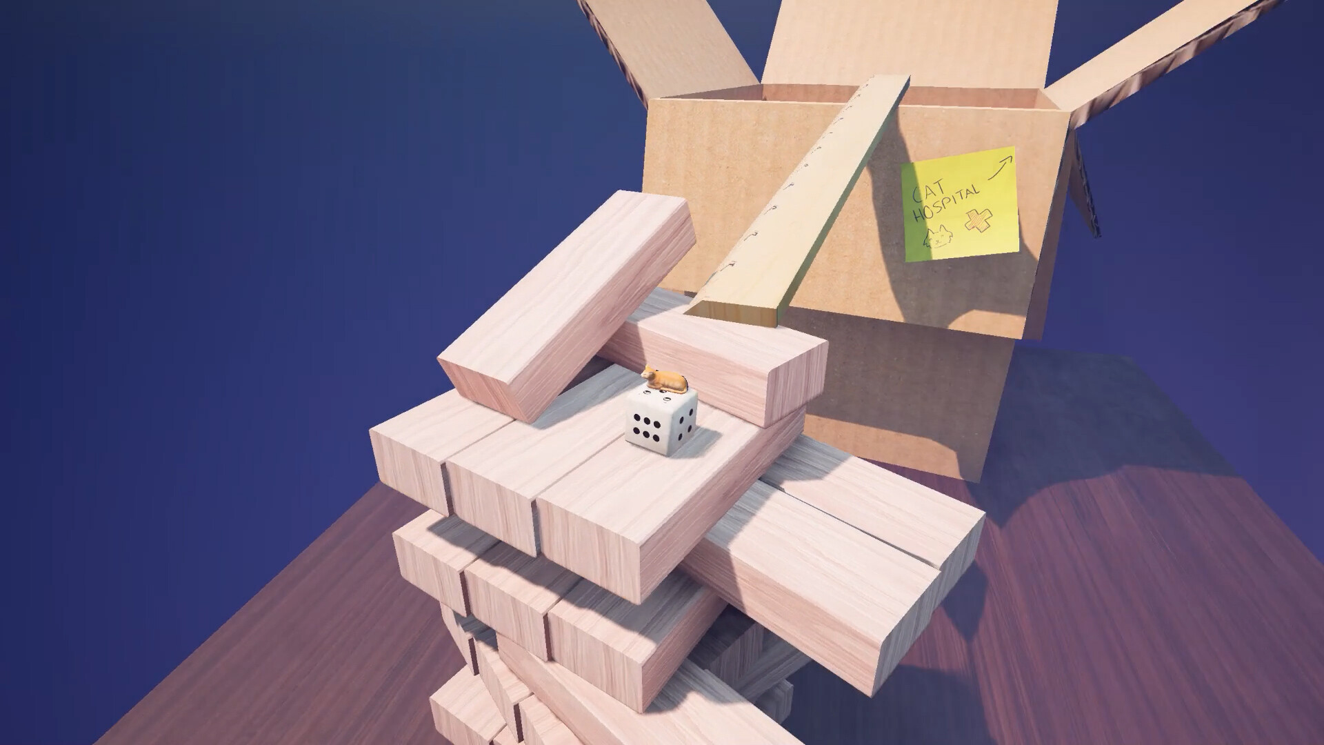 ArtStation - The Cat, the Die, the Game - 48hr Game Jam Submission ...