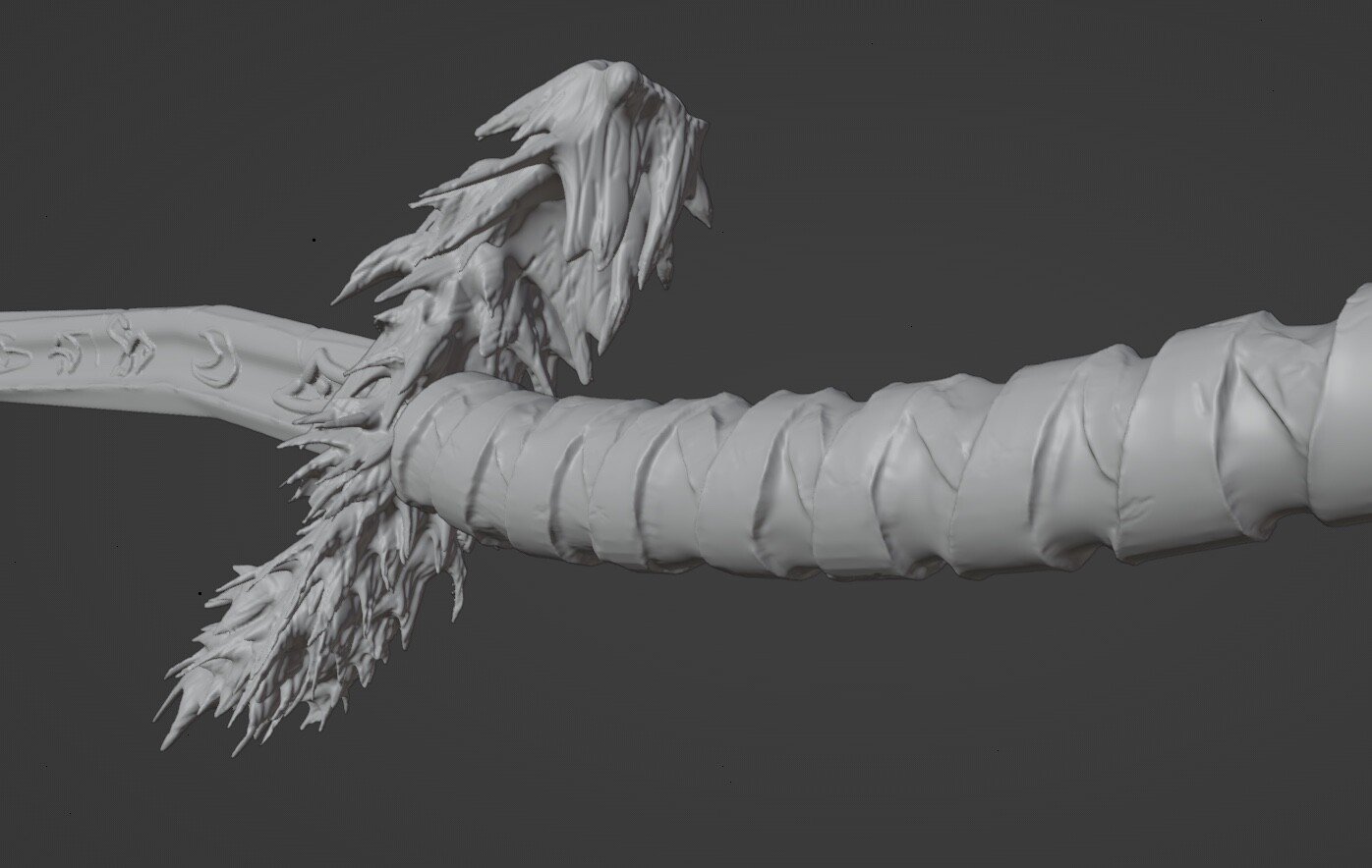 ArtStation - Practice (Magic Scimitar)