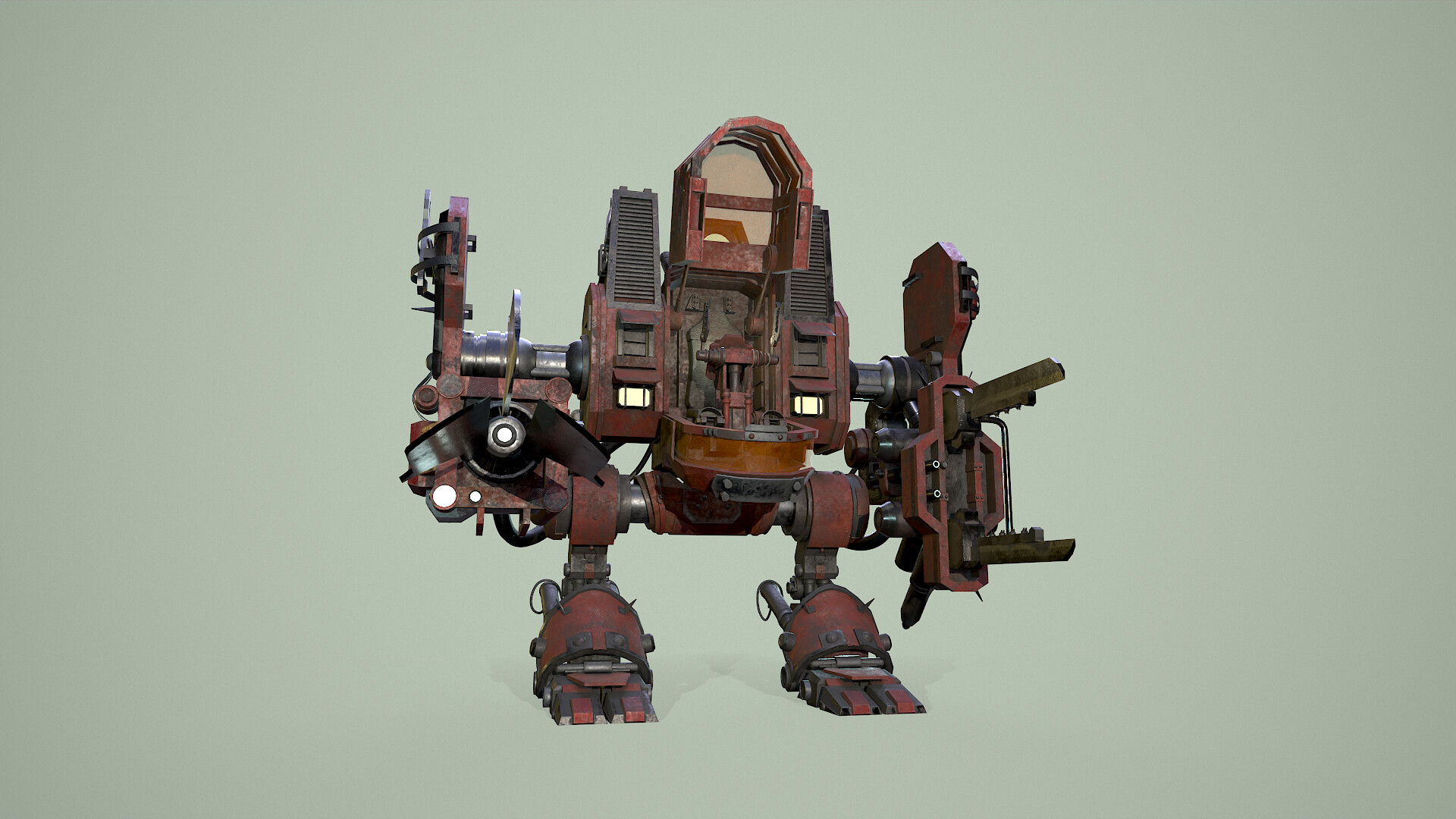 ArtStation - Mech SCV