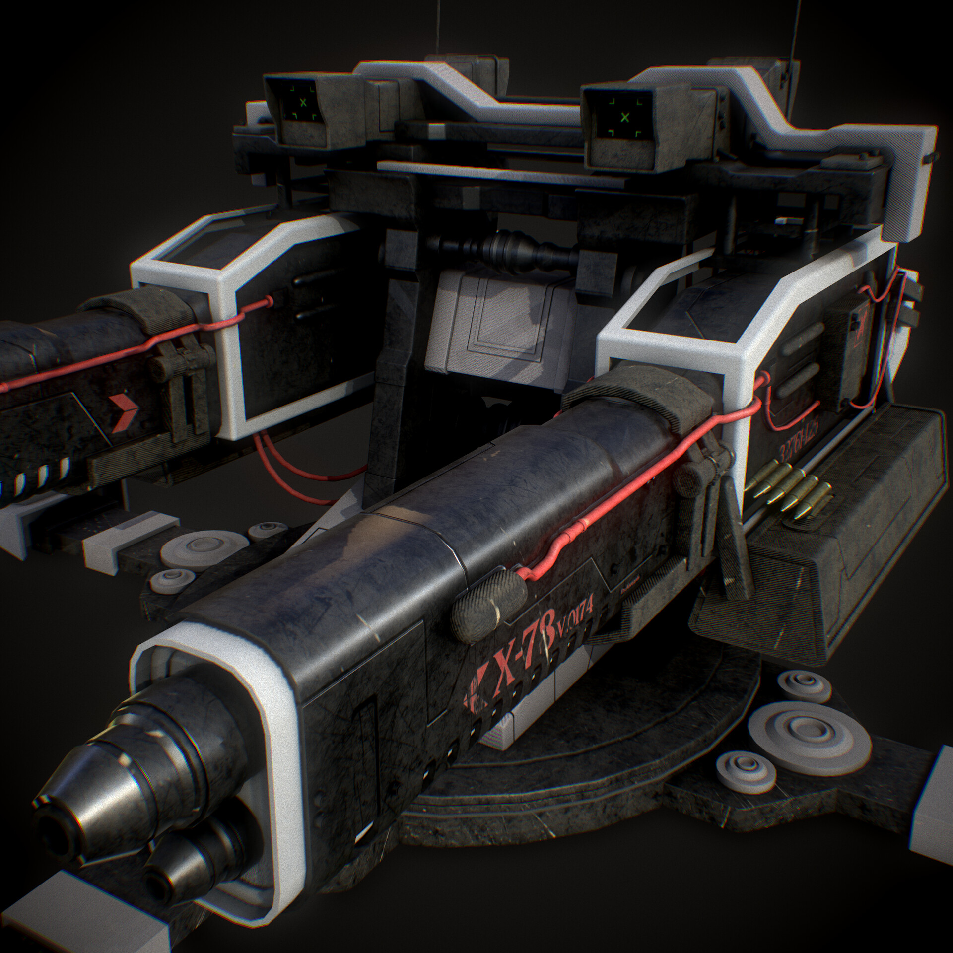 ArtStation - Sci-fi Sentry concept