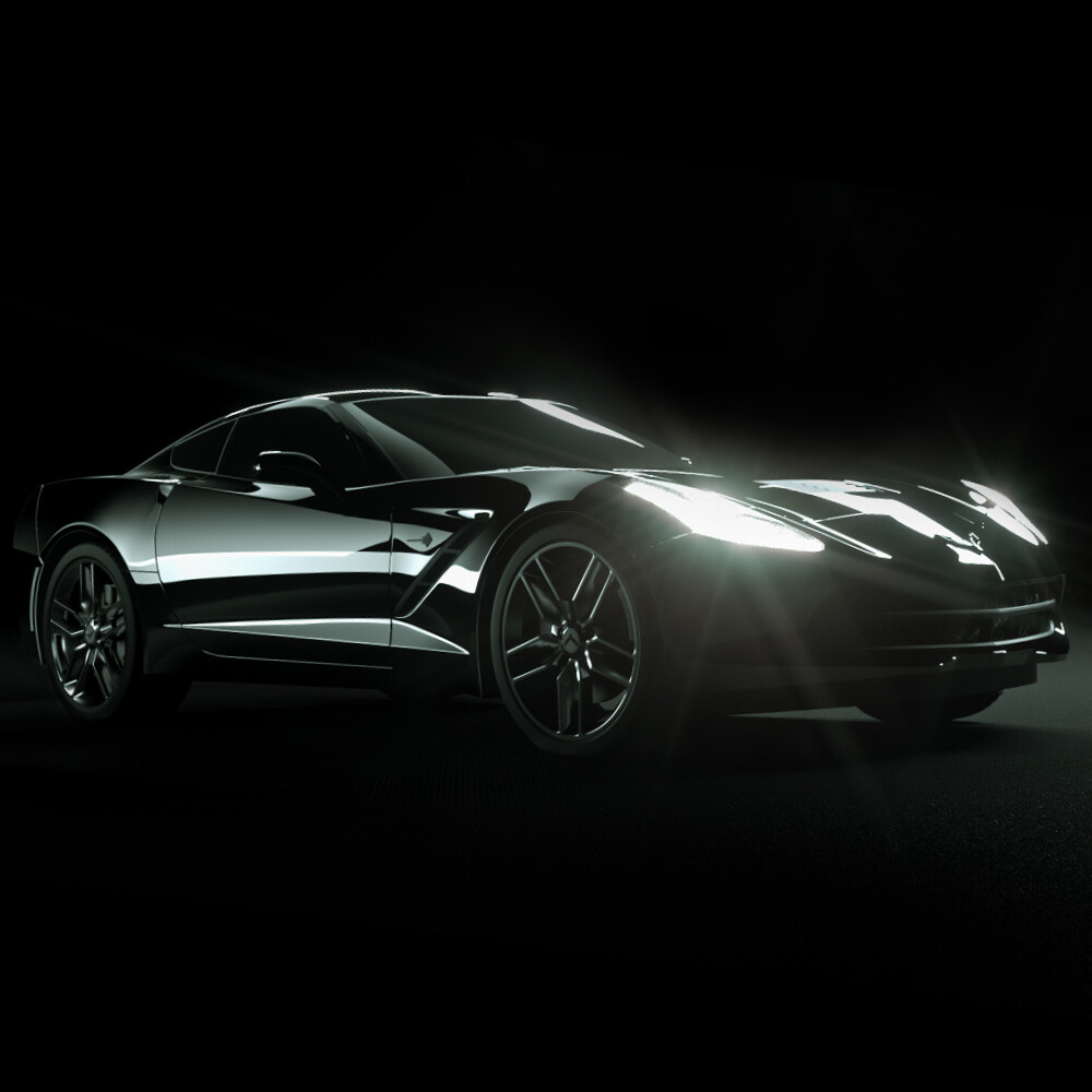 ArtStation - Corvette Render