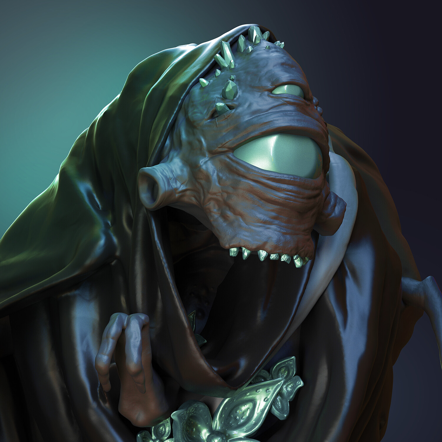 ArtStation - Vortigaunt - speedsculpt