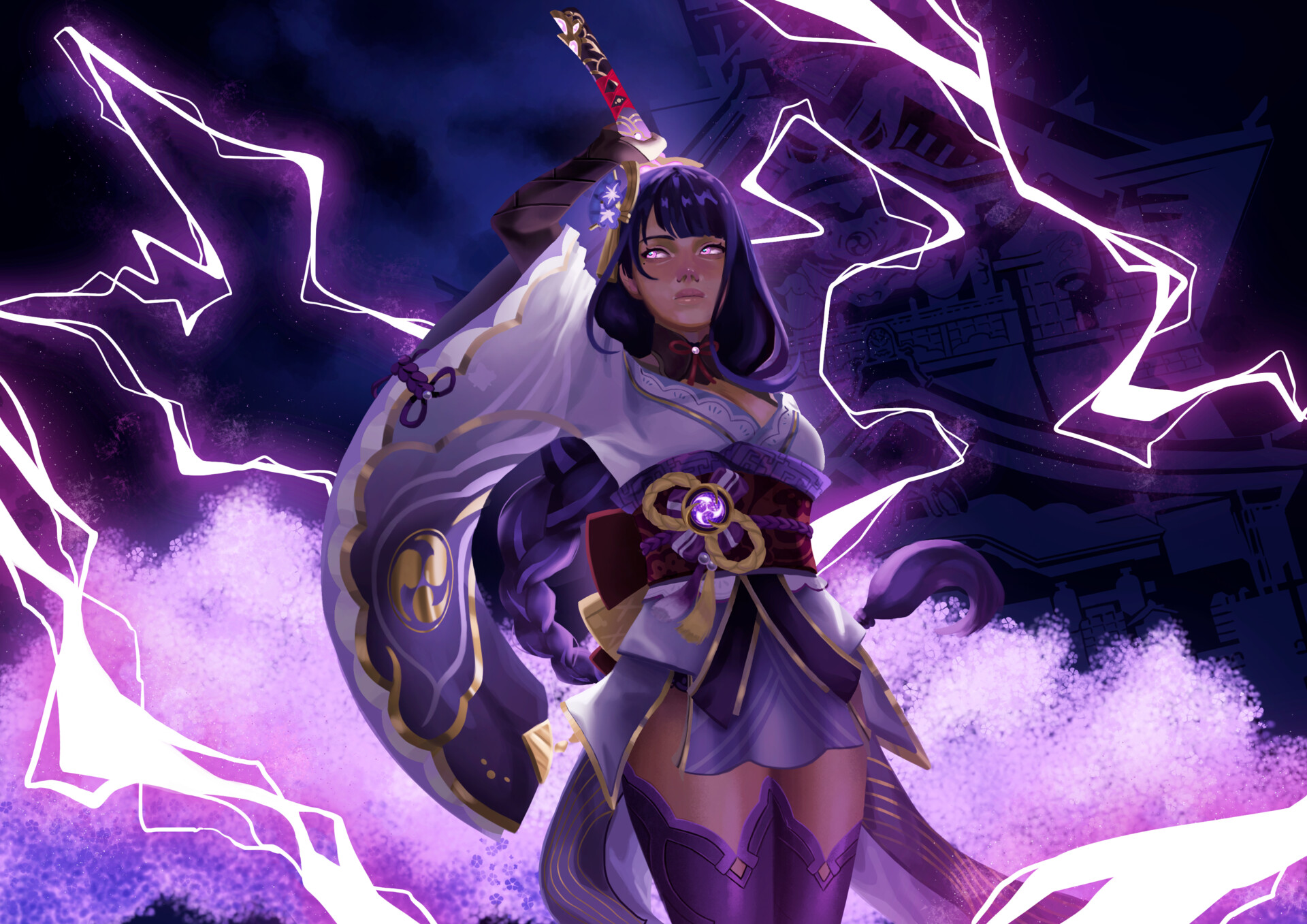 ArtStation - Raiden Shogun