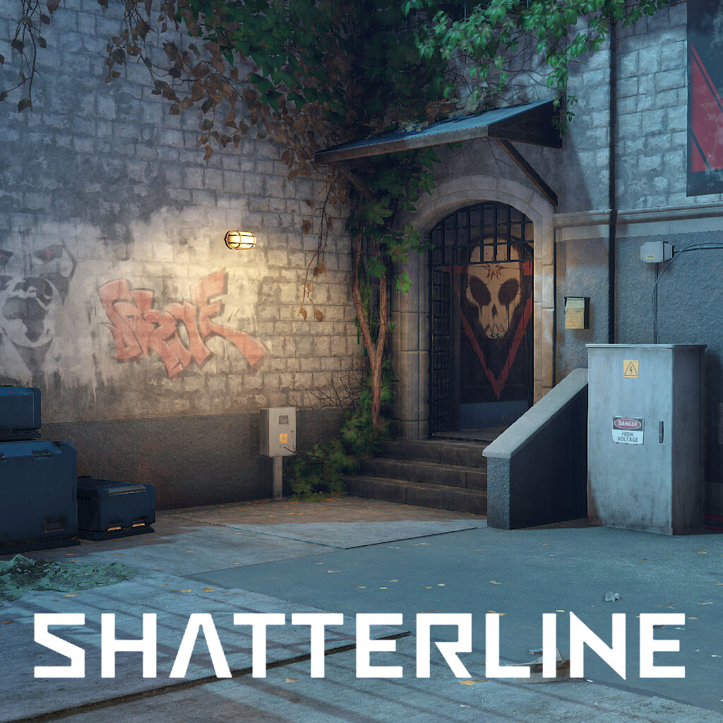 ArtStation - Shatterline - Nisida map