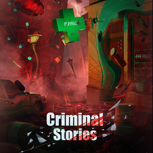 ArtStation - Criminal Stories game backgrounds 2