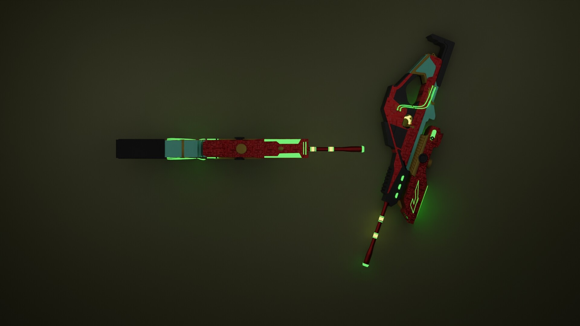 ArtStation - NEW TECH RIFLE