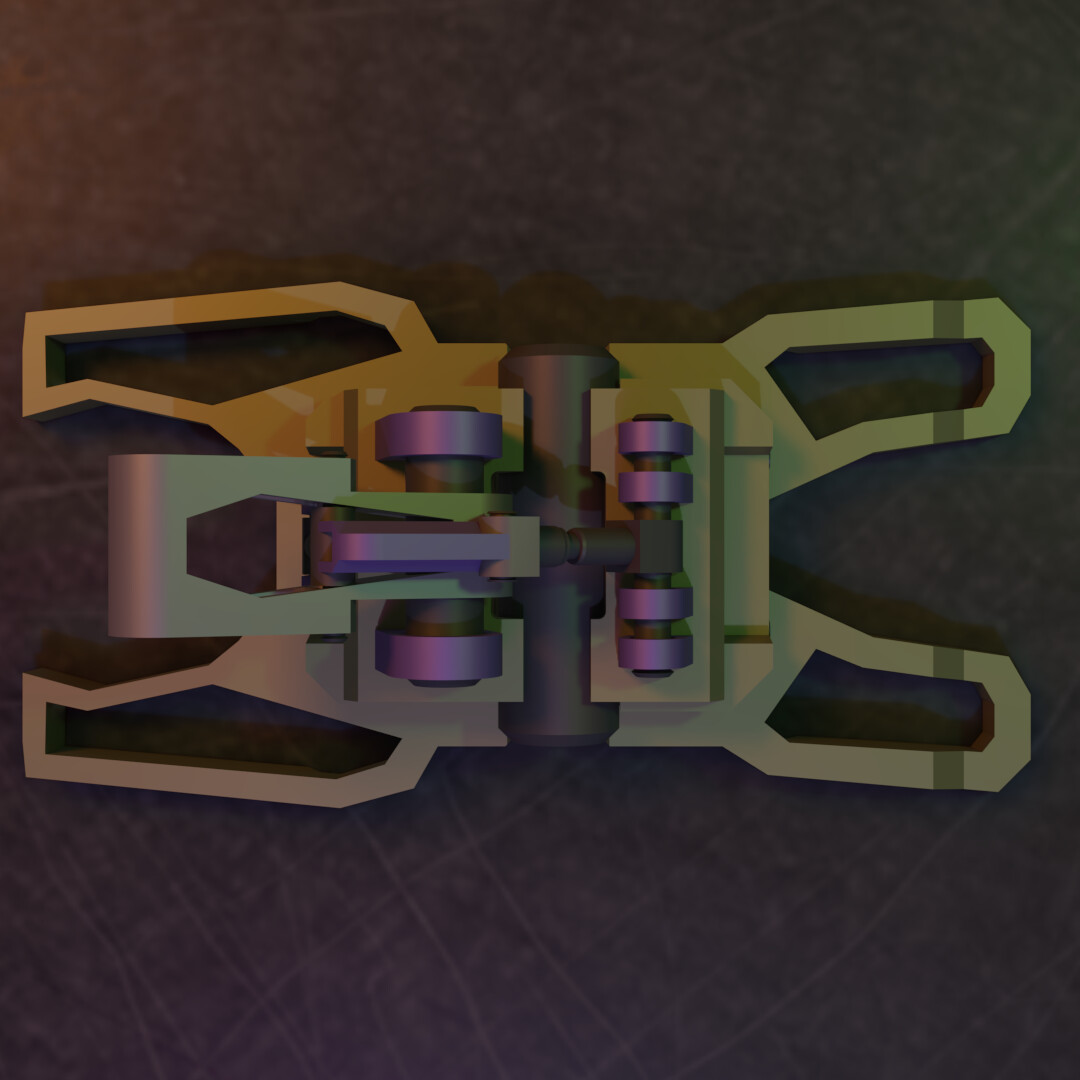 ArtStation - Mechanical Foot