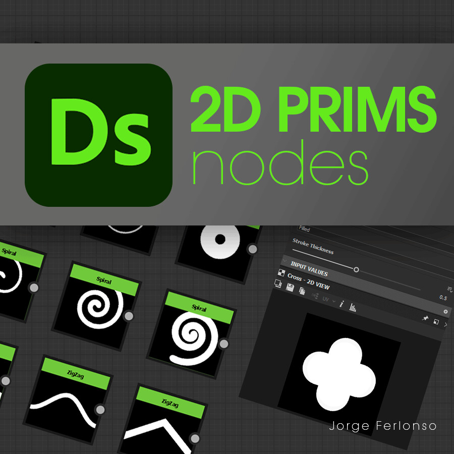 ArtStation - Substance Designer - Procedrual 2D Primitives