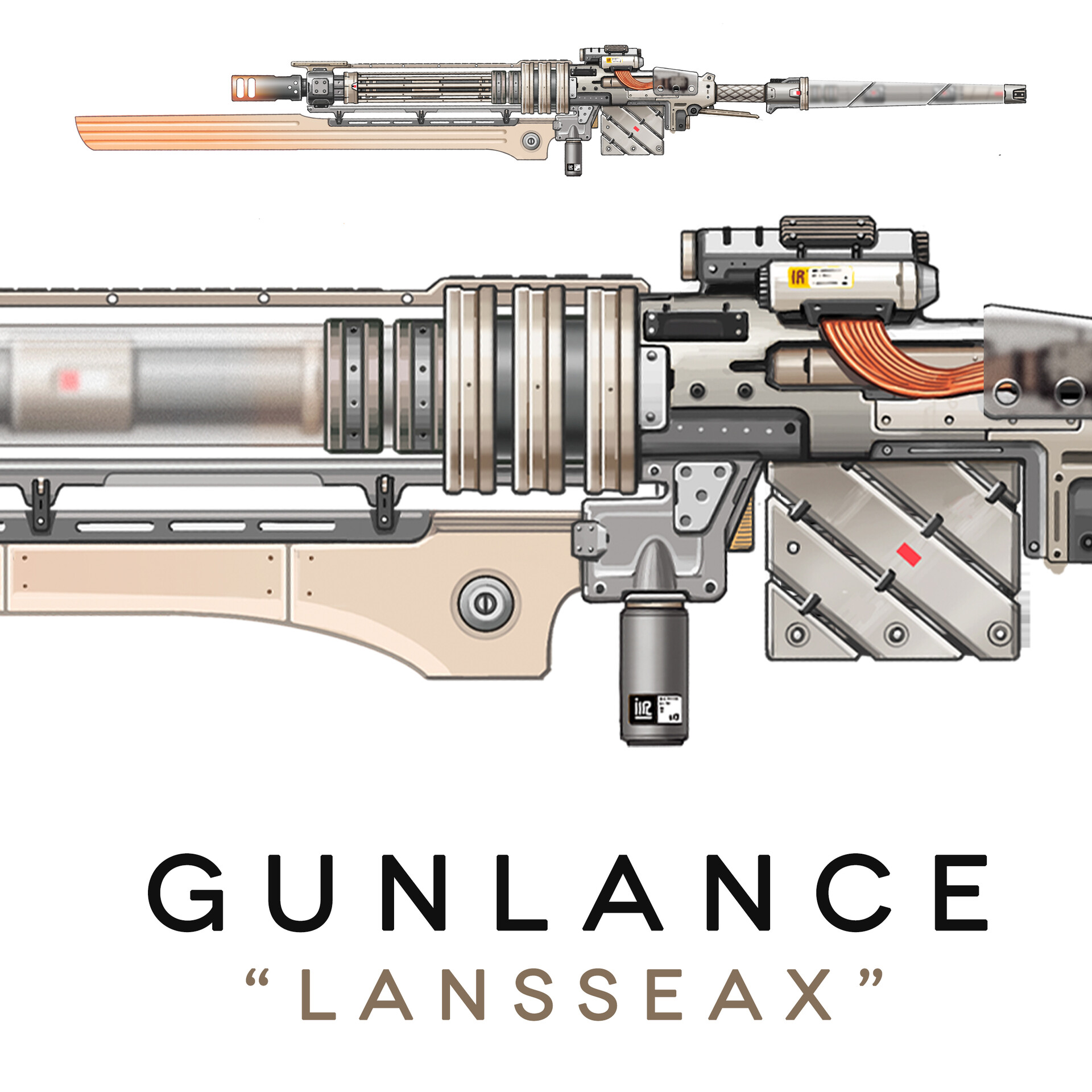 ArtStation - GUNLANCE "LANSSEAX"