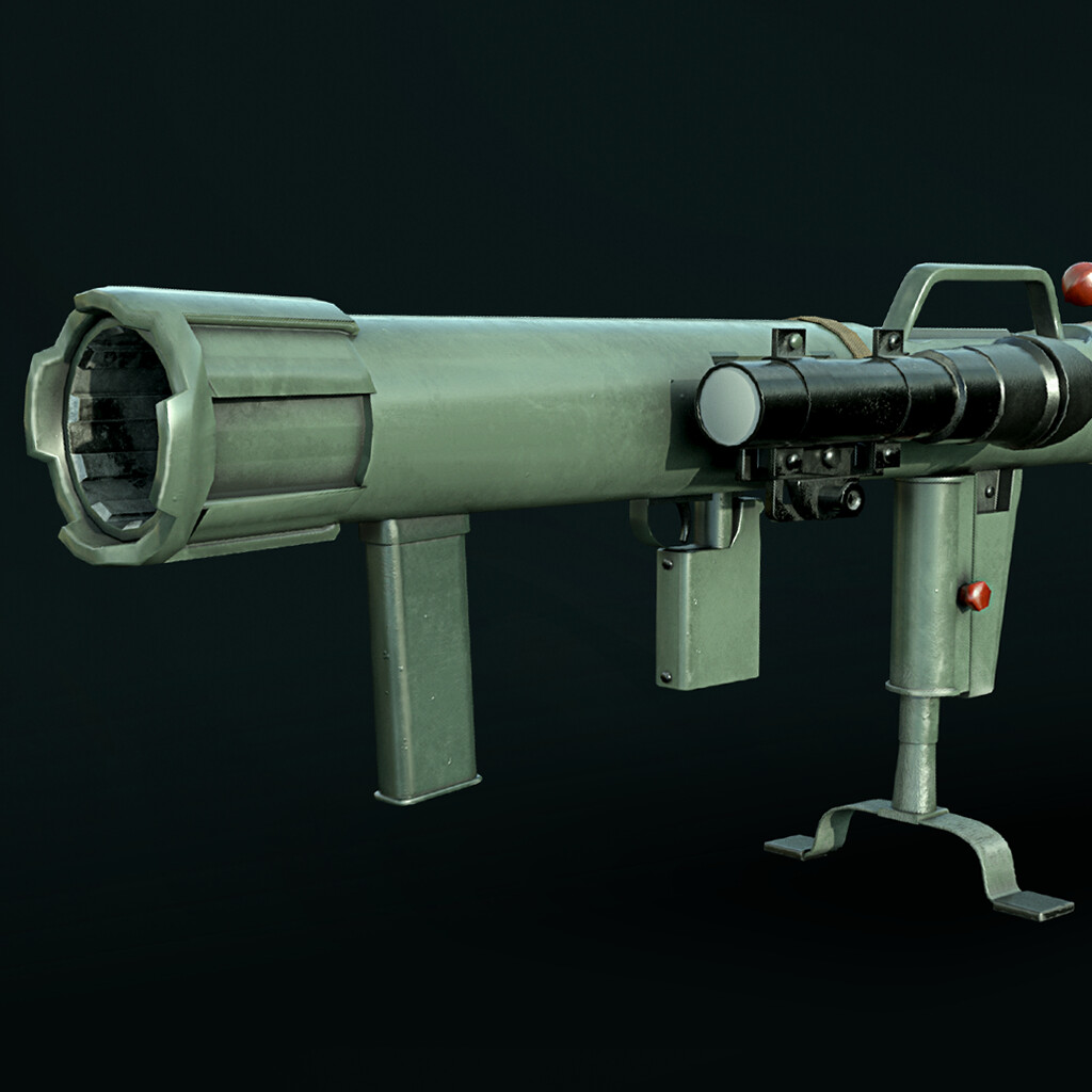 ArtStation - 84MM Carl Gustaf